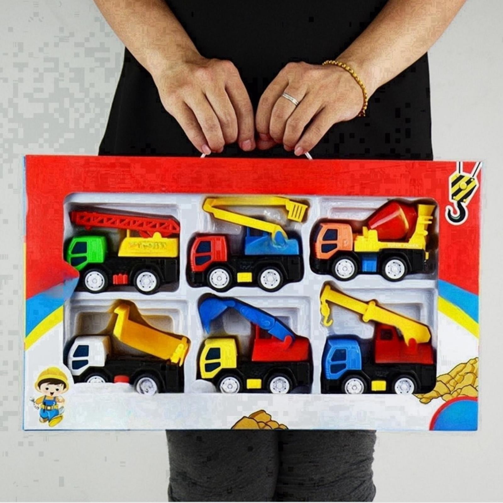 Nilvkv Classics Mighty Truck - Made with Plastic, Red Toy Construction ...