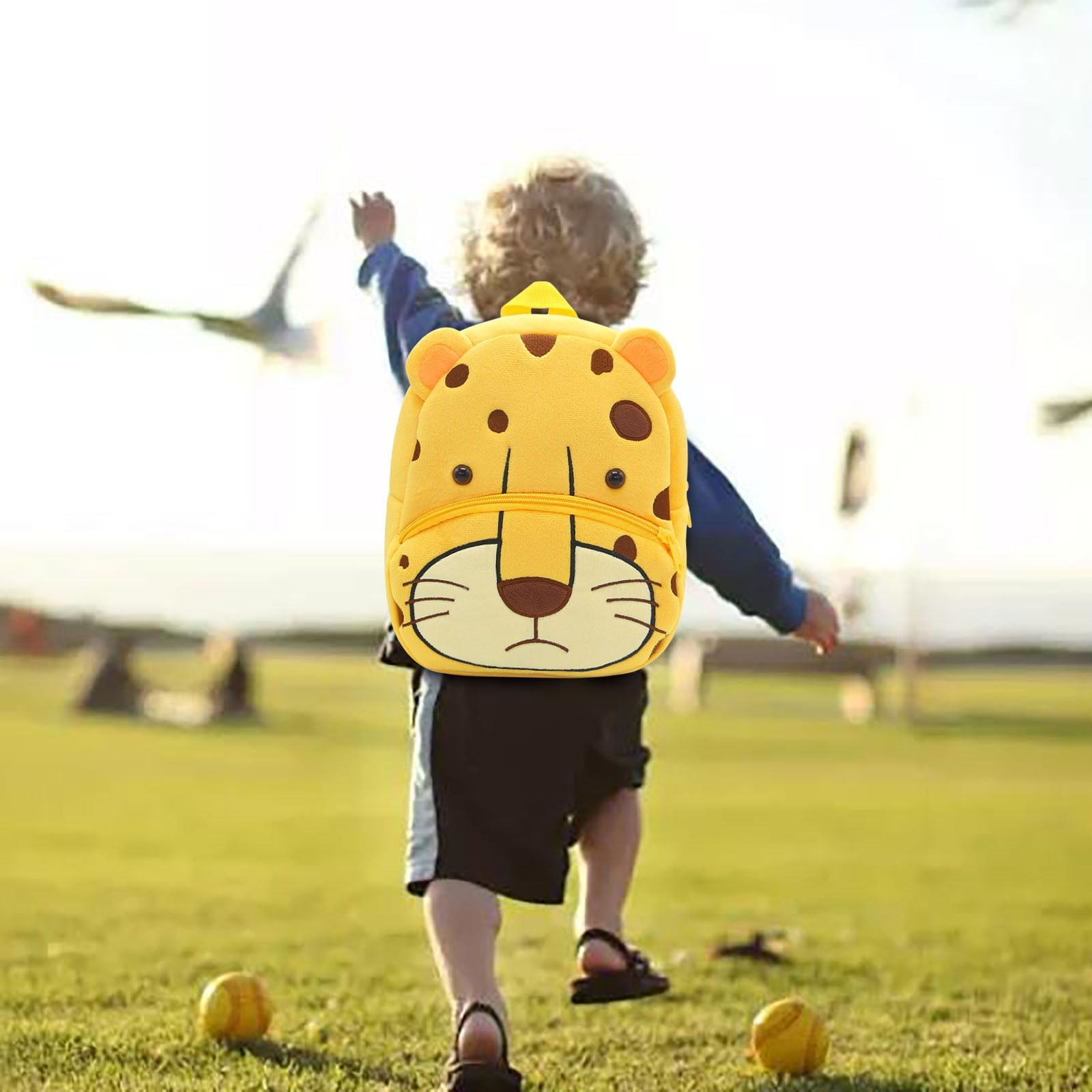 Nilvkv Cute Animal Backpacks Schoo1bag with Lively Colors and Soft ...