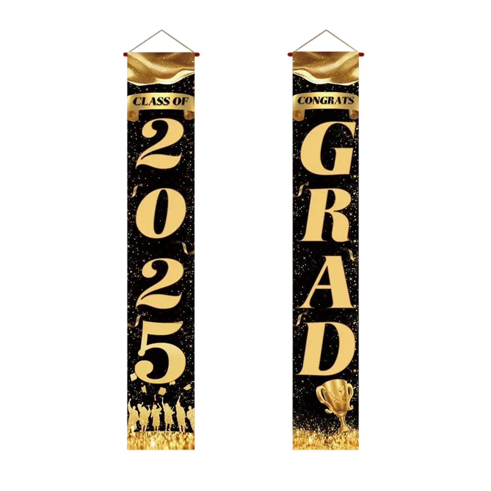 Nilvkv Decorations Graduation Banners Door Porch Welcome Sign for ...