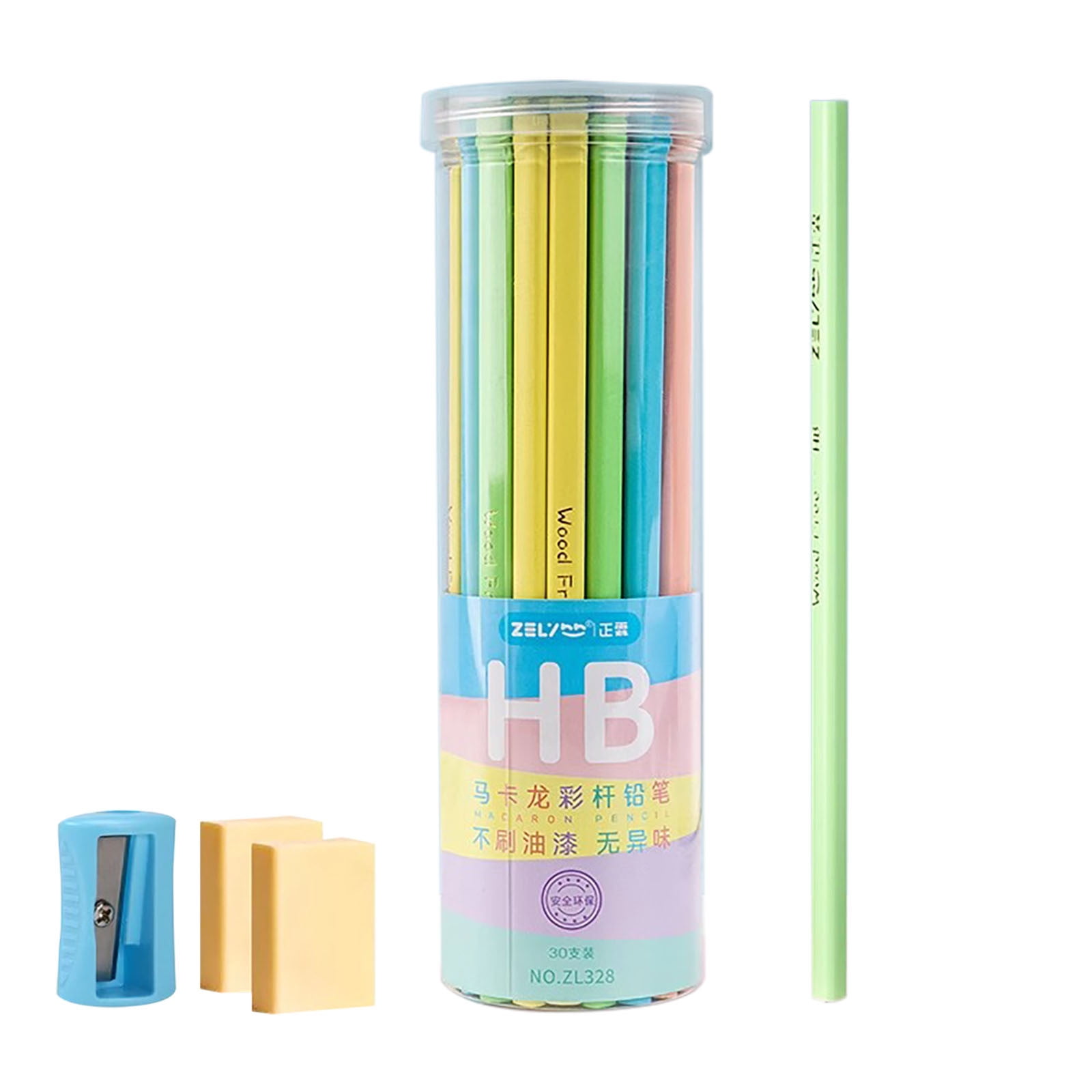 Nilvkv Dong Dong Pencil/Dong Dong with Leather Head/Macaron Color ...