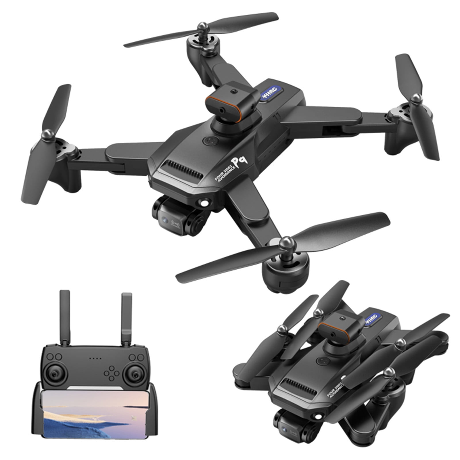 Nilvkv Drone P9 PRO-border Product 360° Obstacle Avoidance Positioning ...