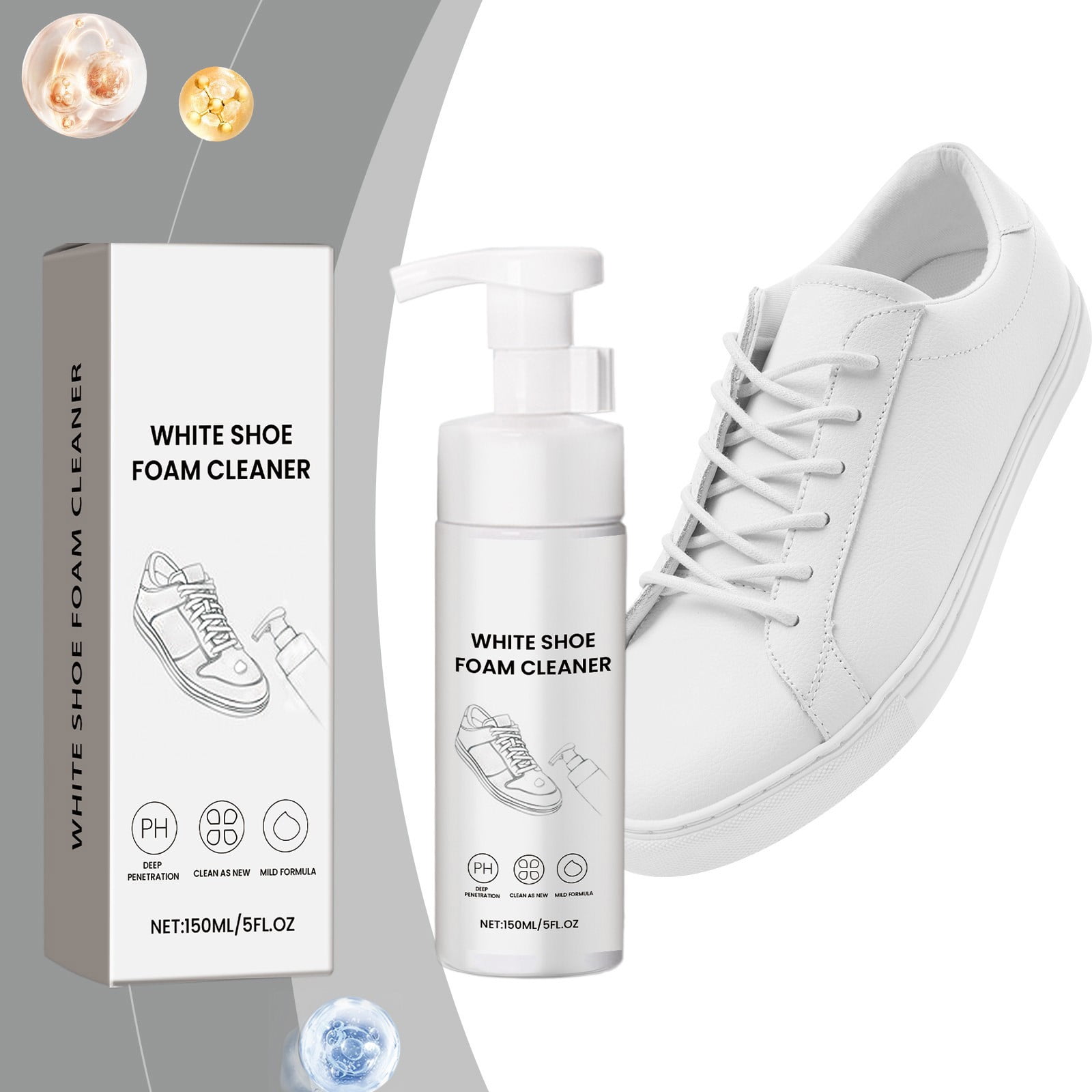 Nilvkv Effectively Break Down Stubborn Stains and Clean Up The Shoe ...