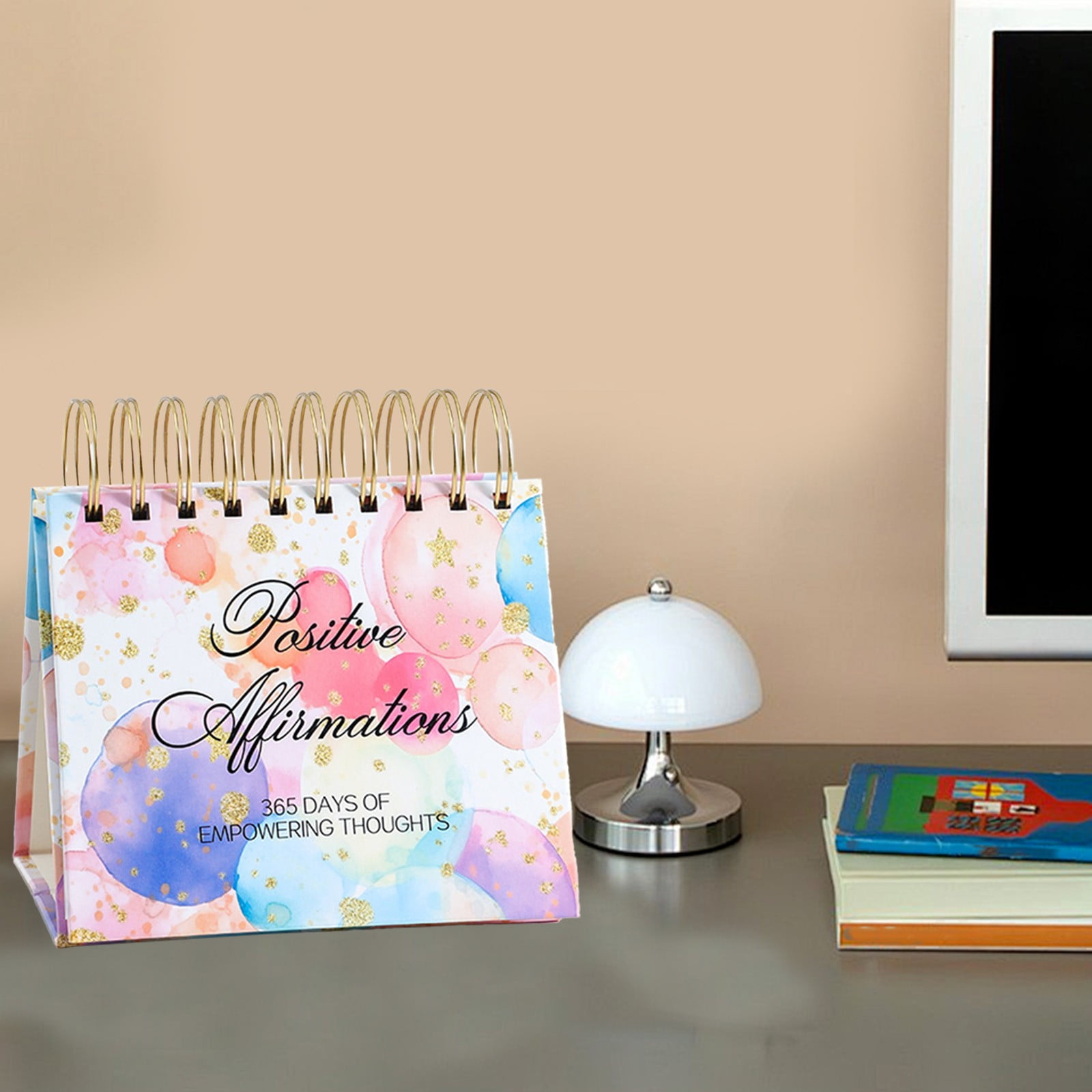 Nilvkv Empowering Positive Affirmations Desk Calendar 365 Days with ...