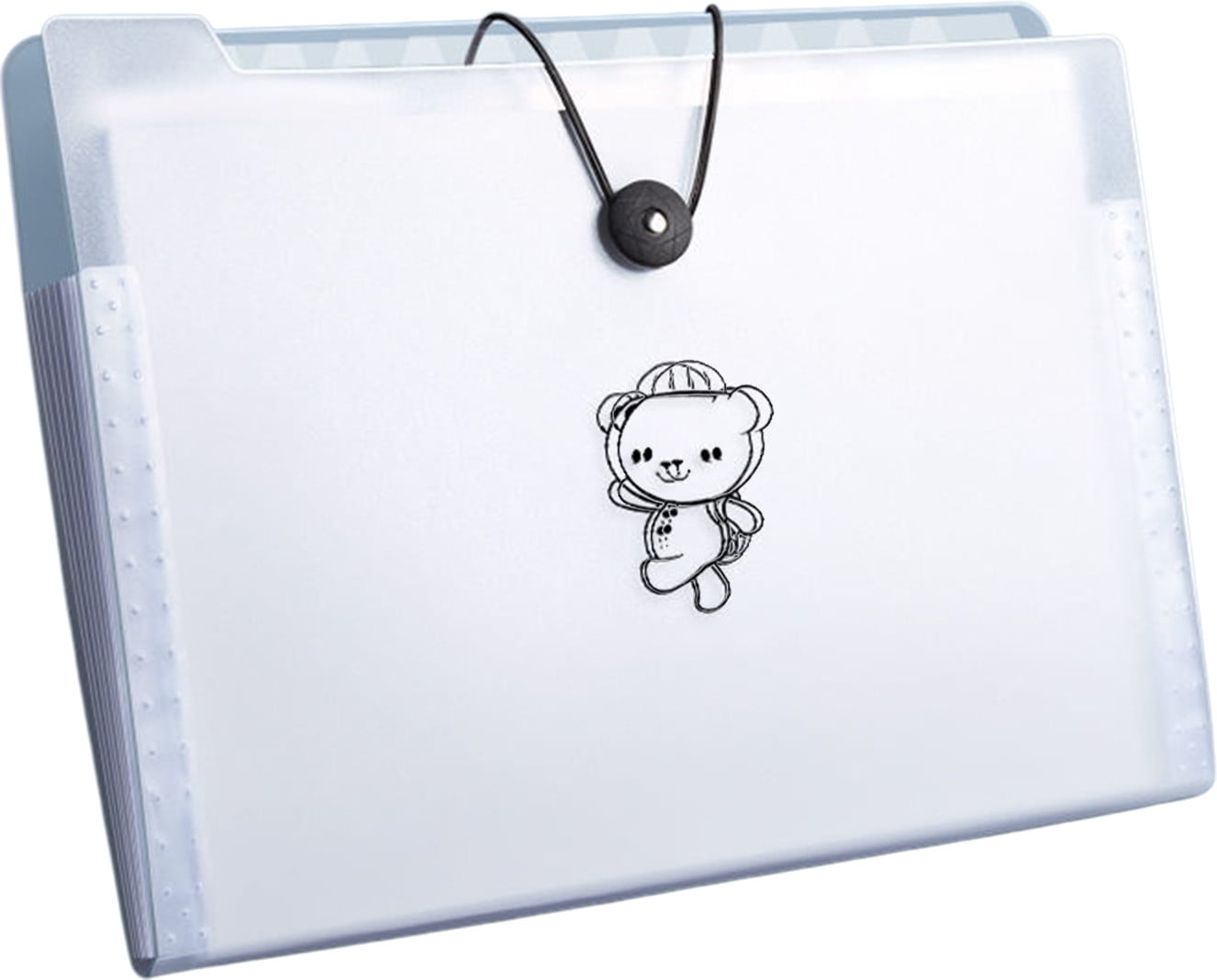 Nilvkv Extended Folder with 8 Pockets Accordion File Storage Box with ...