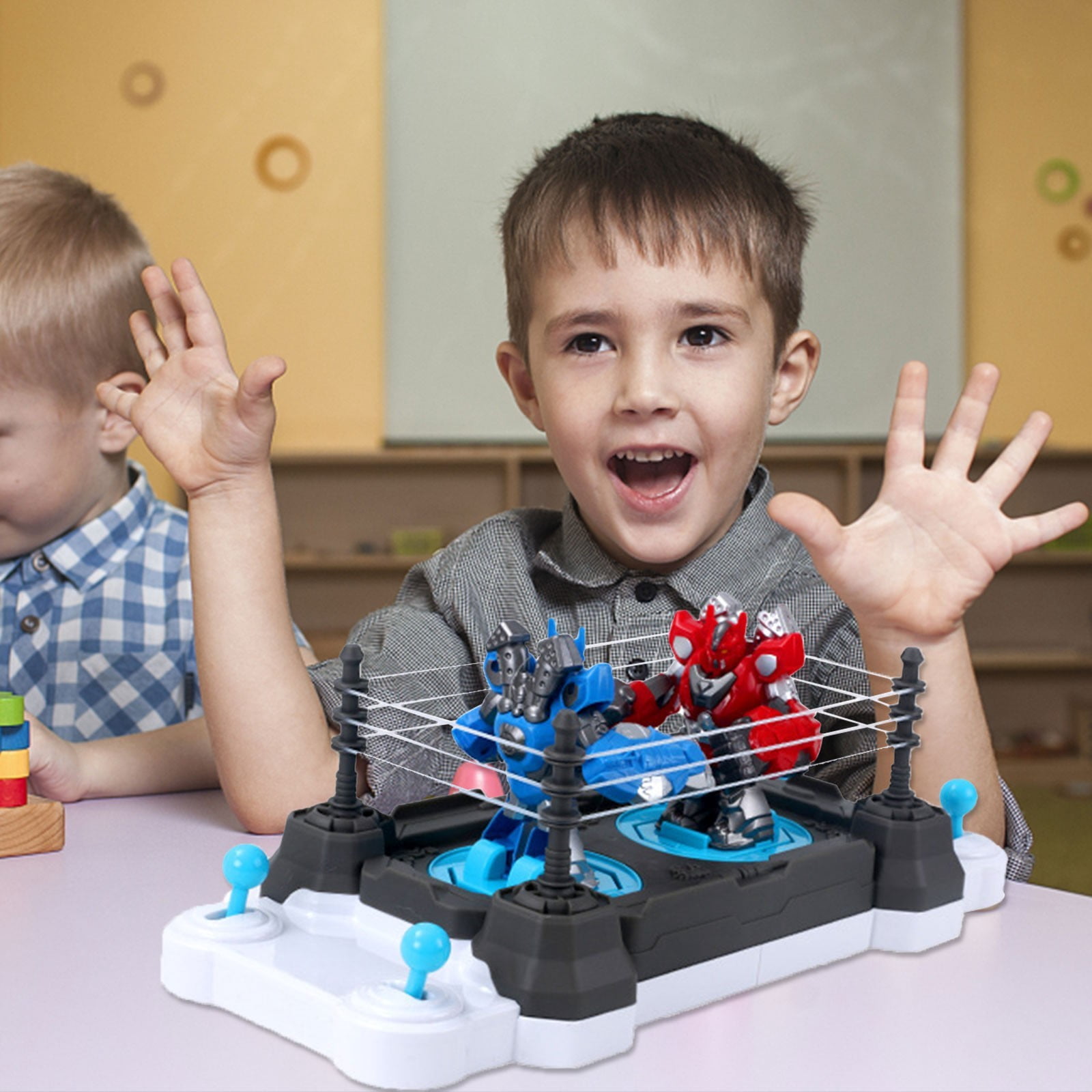 Nilvkv Fighting Robot Ring Board Game Fighting Kid Board Games ...