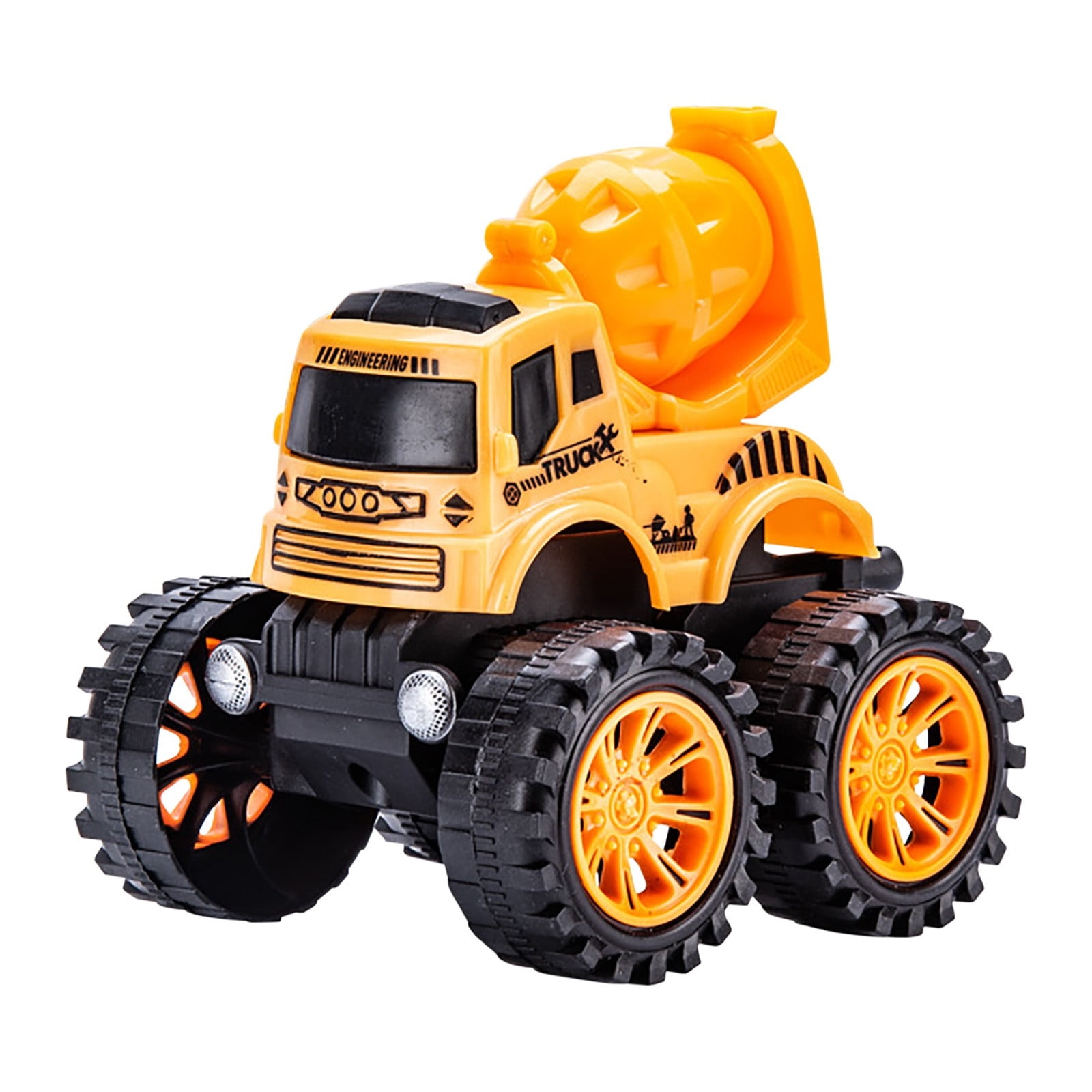 Nilvkv Friction Powered Agitator Truck, 3.5in Push and Go Toys Car ...
