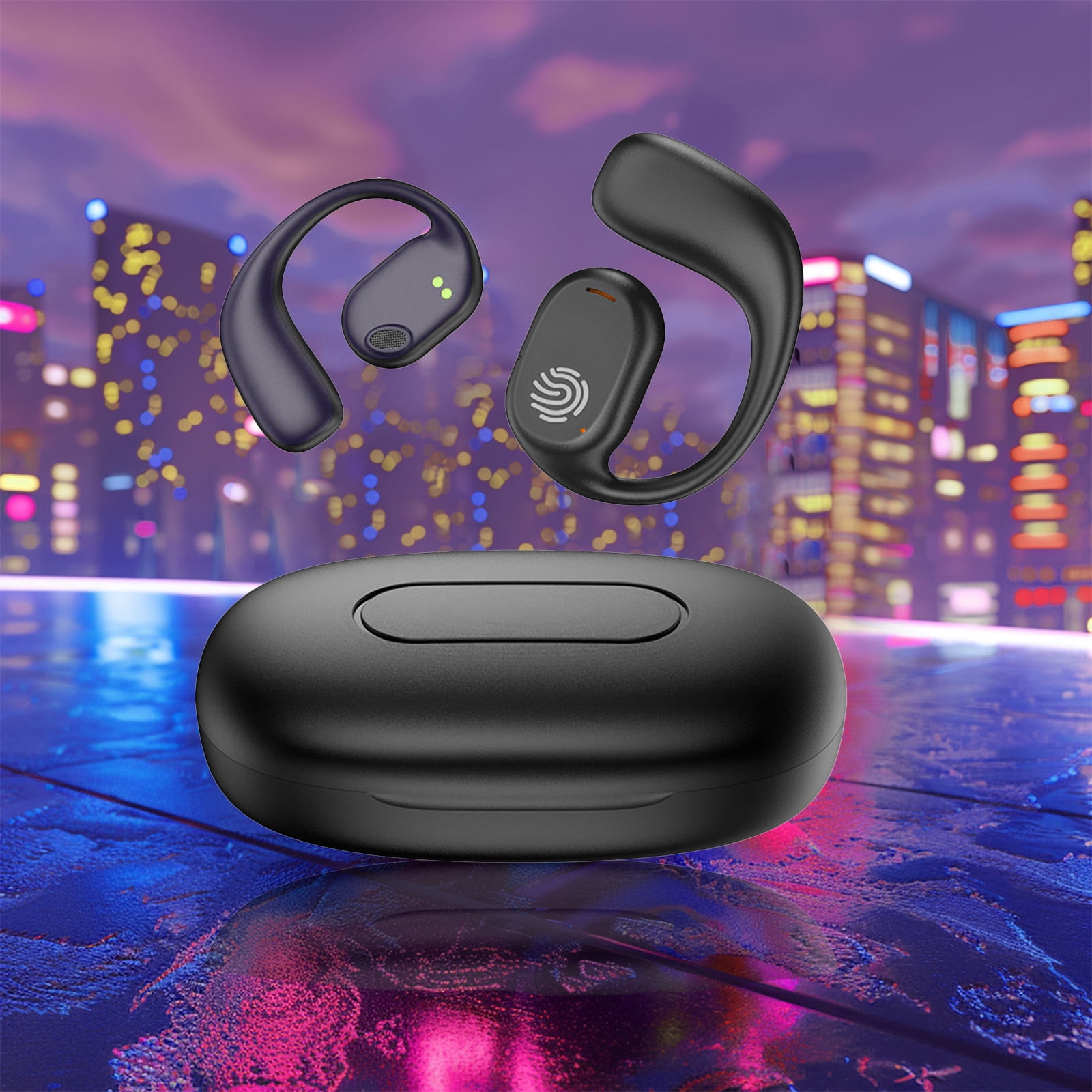 Nilvkv Headphones Wireless Earbuds Intelligent Noise Reduction Earbuds ...