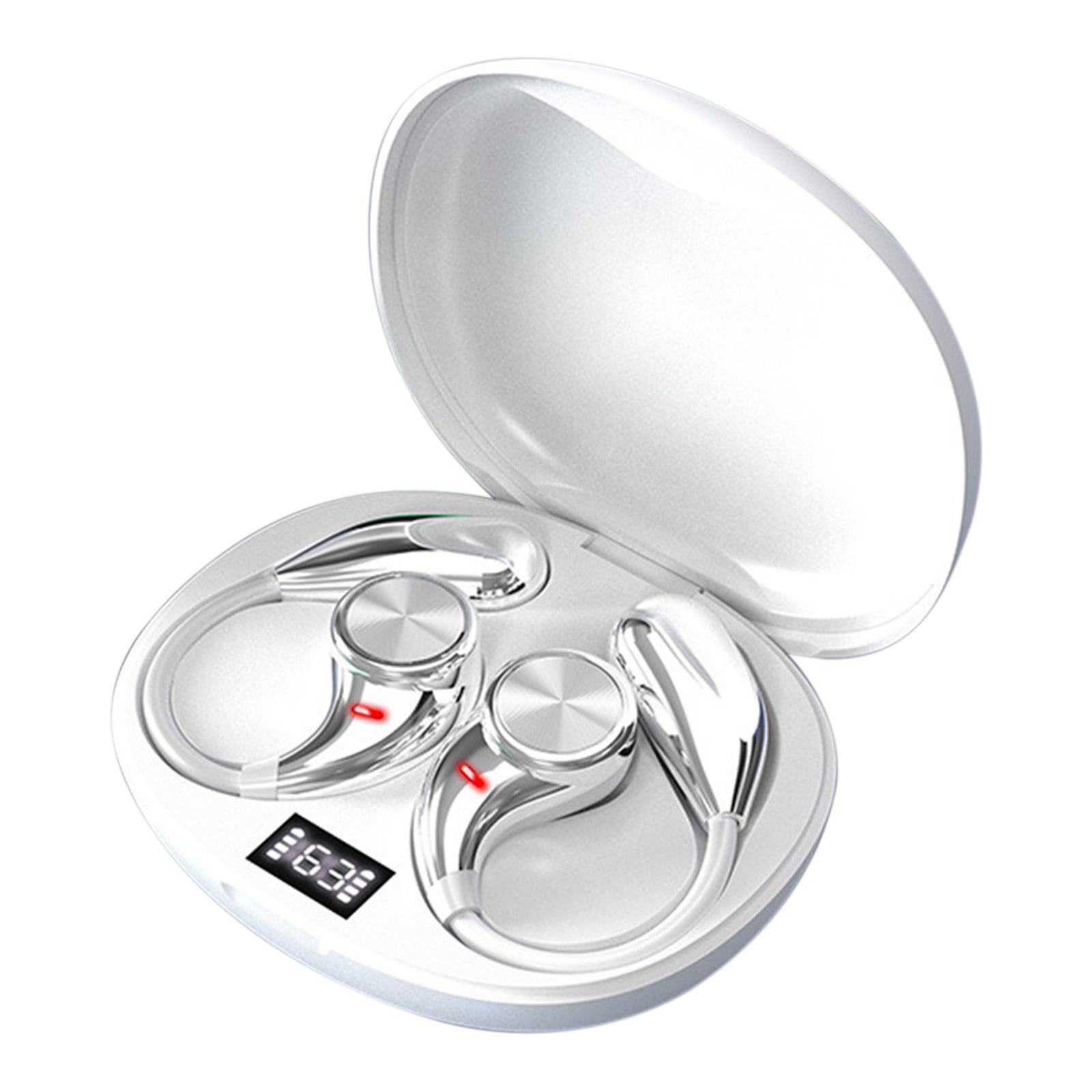 Nilvkv Headphones Wireless Earbuds Intelligent Translation Open Hanging ...