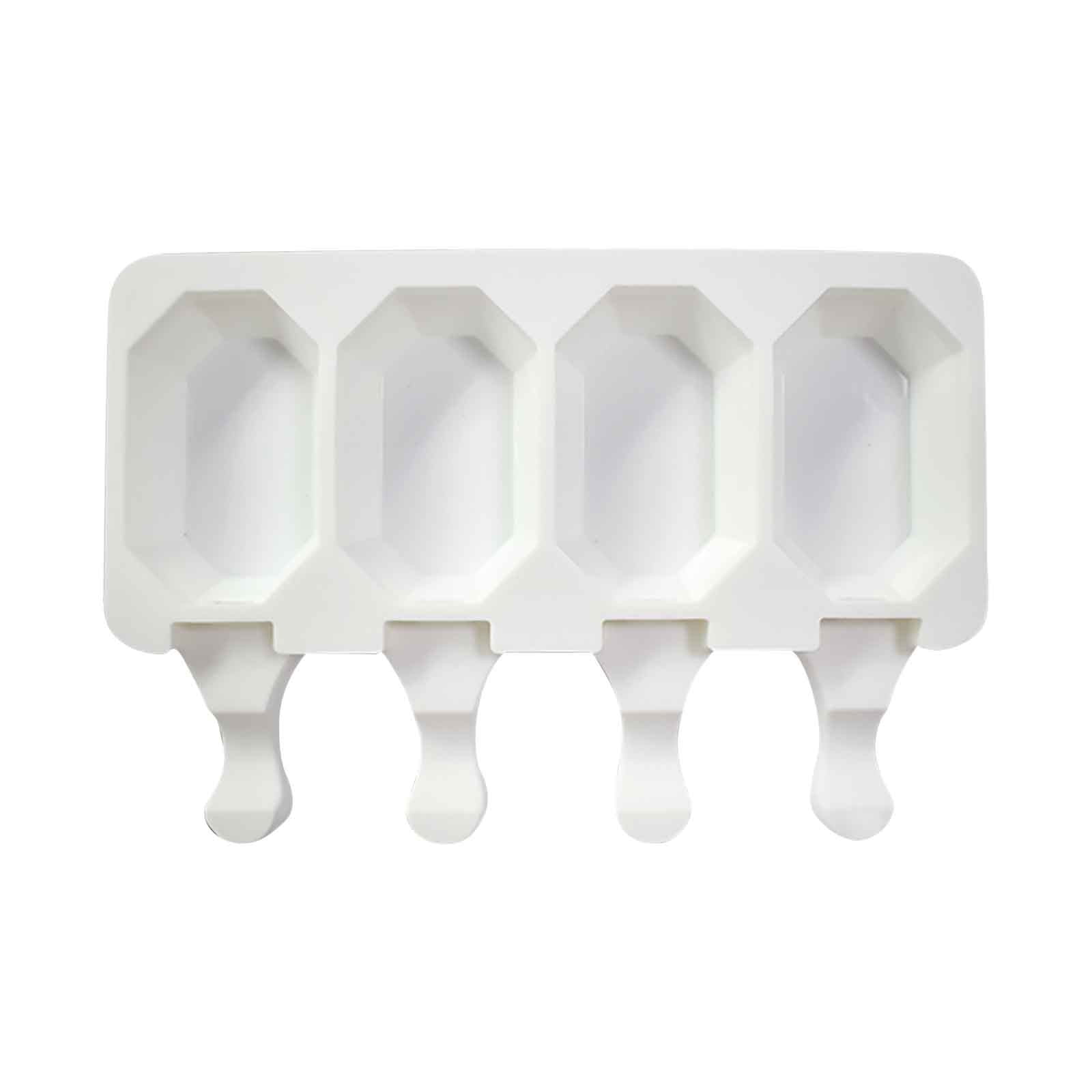 Nilvkv Ice Cube Tray Creative Polygons 4-Cell Ice Ice Box Easy to ...
