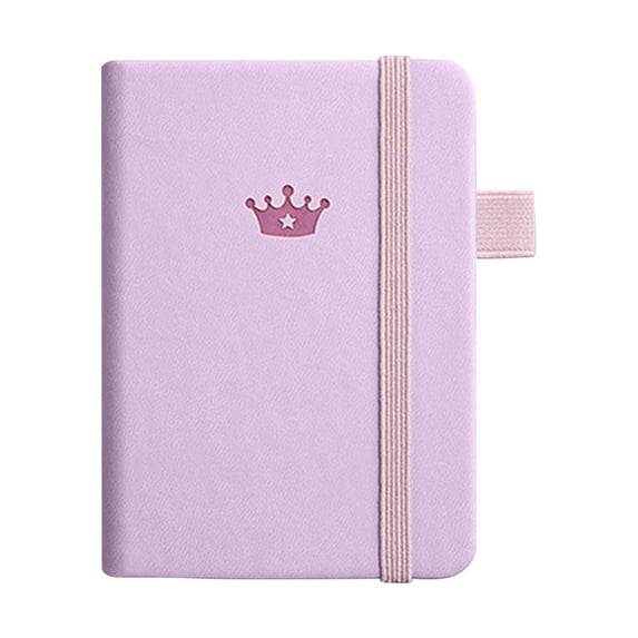 Nilvkv Small Notebook Portable Notepad Thickened Pocket Mini A6 English ...