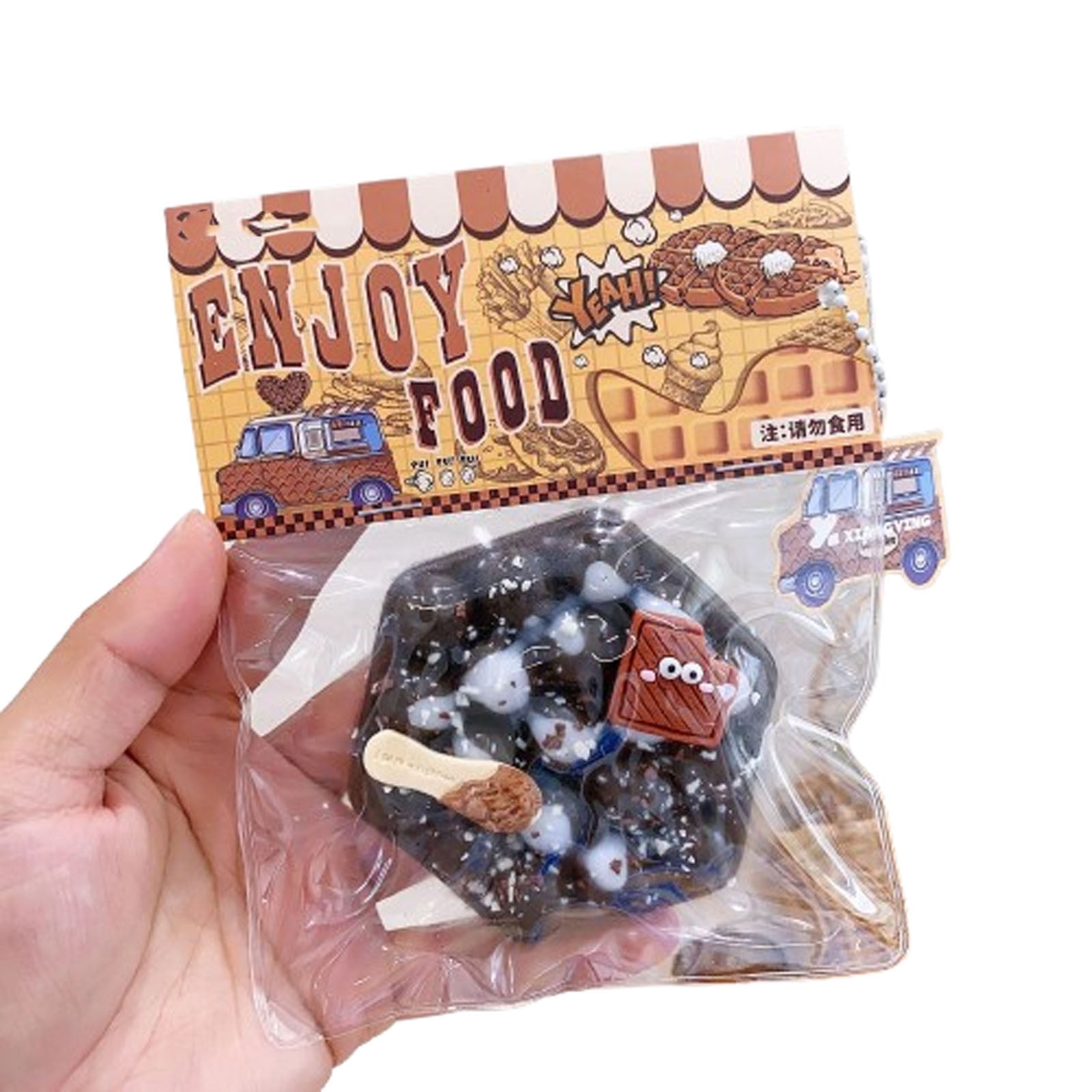 Nilvkv Squishy Toy Super Soft Mud Sense Food Play Pinch Music ...