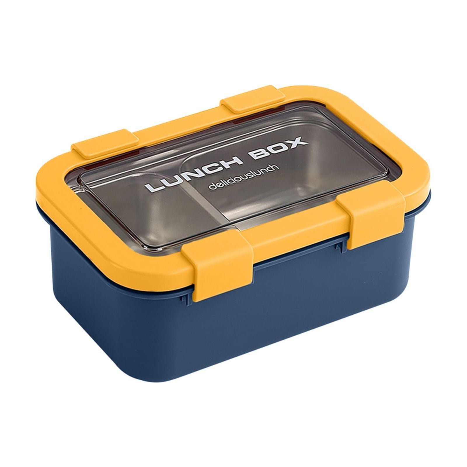 Nilvkv Stainless Steel Lunch Box Insulation Compartment Bento Box Rust ...