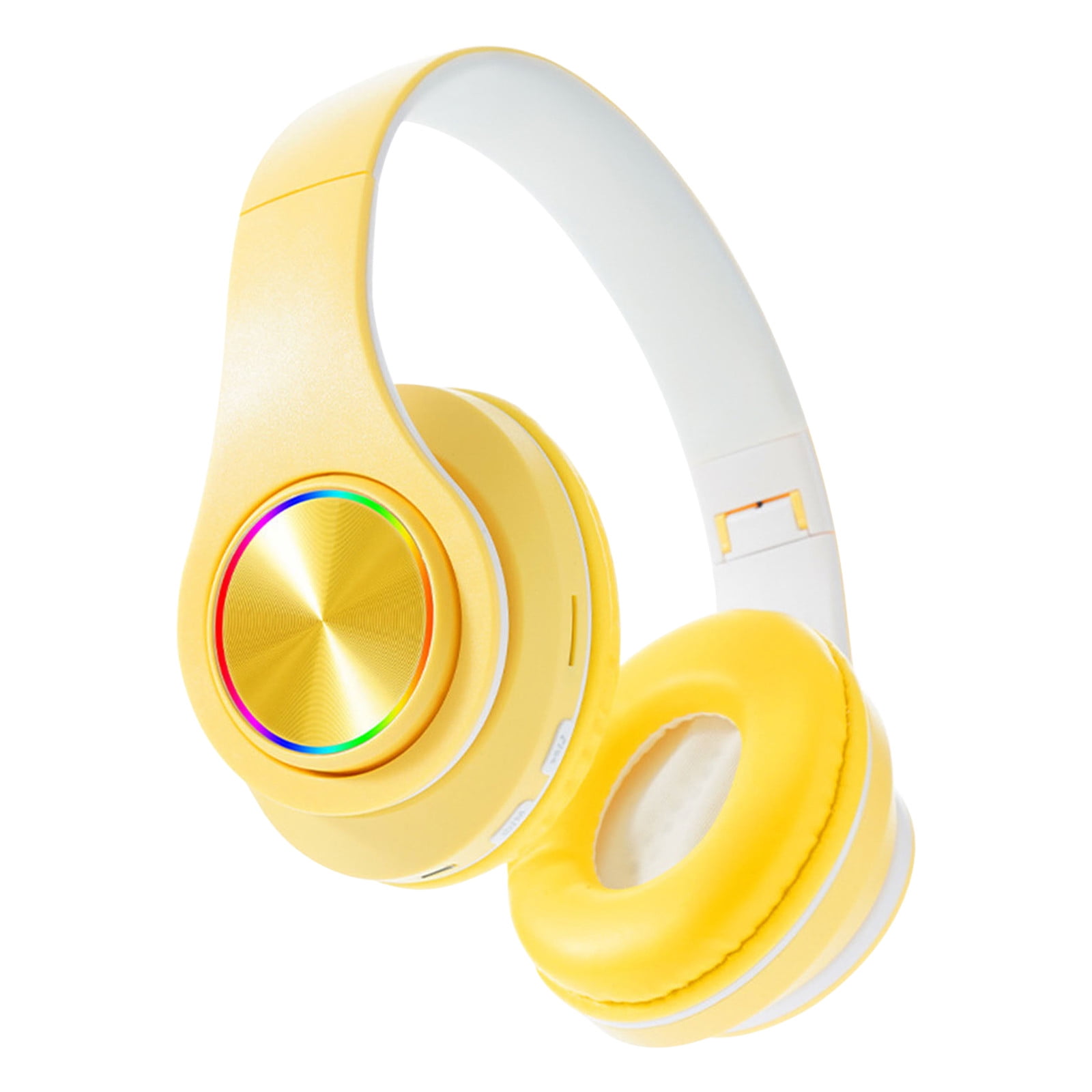 Nilvkv Wireless Bluetooth Earbuds Macaron Colored Luminous Seven Color ...