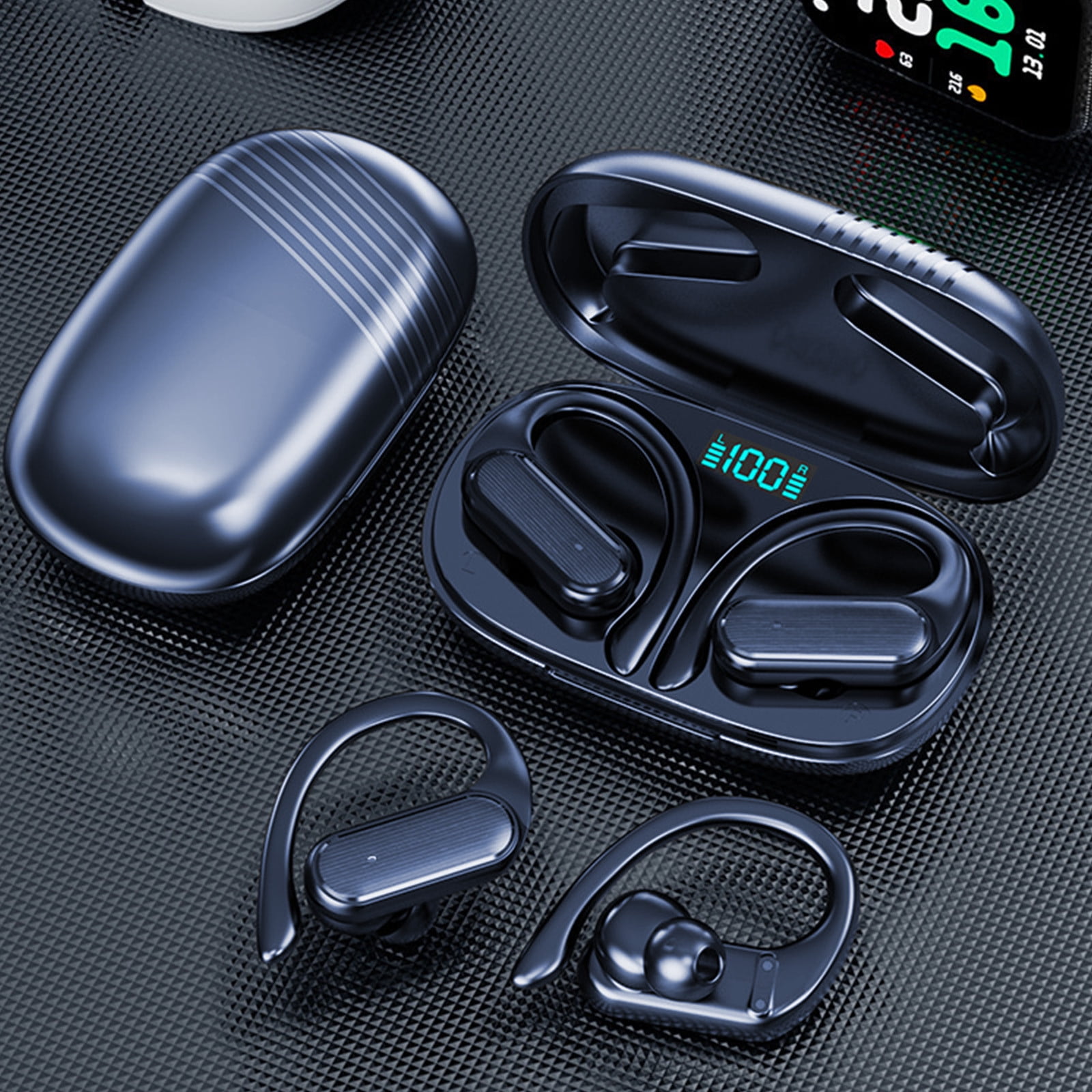 Nilvkv Wireless Earbuds Hanging Ear True Wireless High Battery Low ...