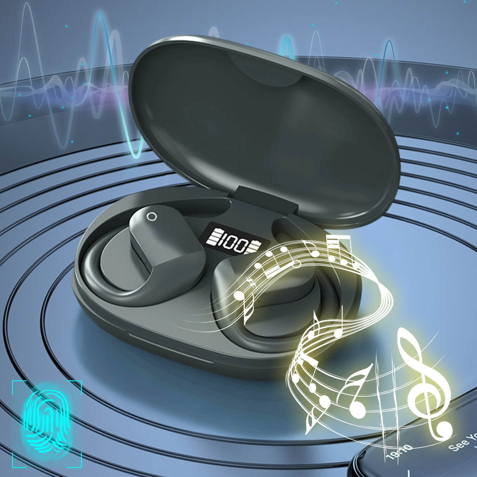 Nilvkv Wireless Earbuds Translation Earbuds 3in1 Language Translator ...