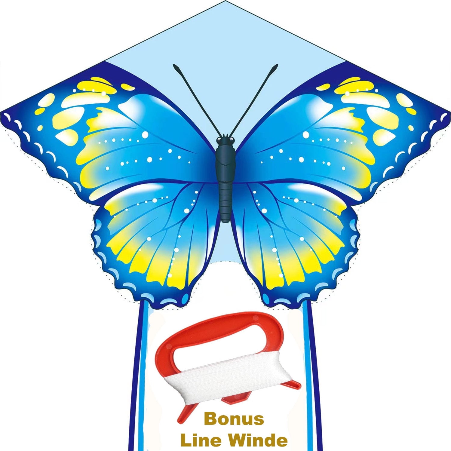 NimJoy Colored Butterfly Kites Outdoor Toy for Adults & Young Kids ...