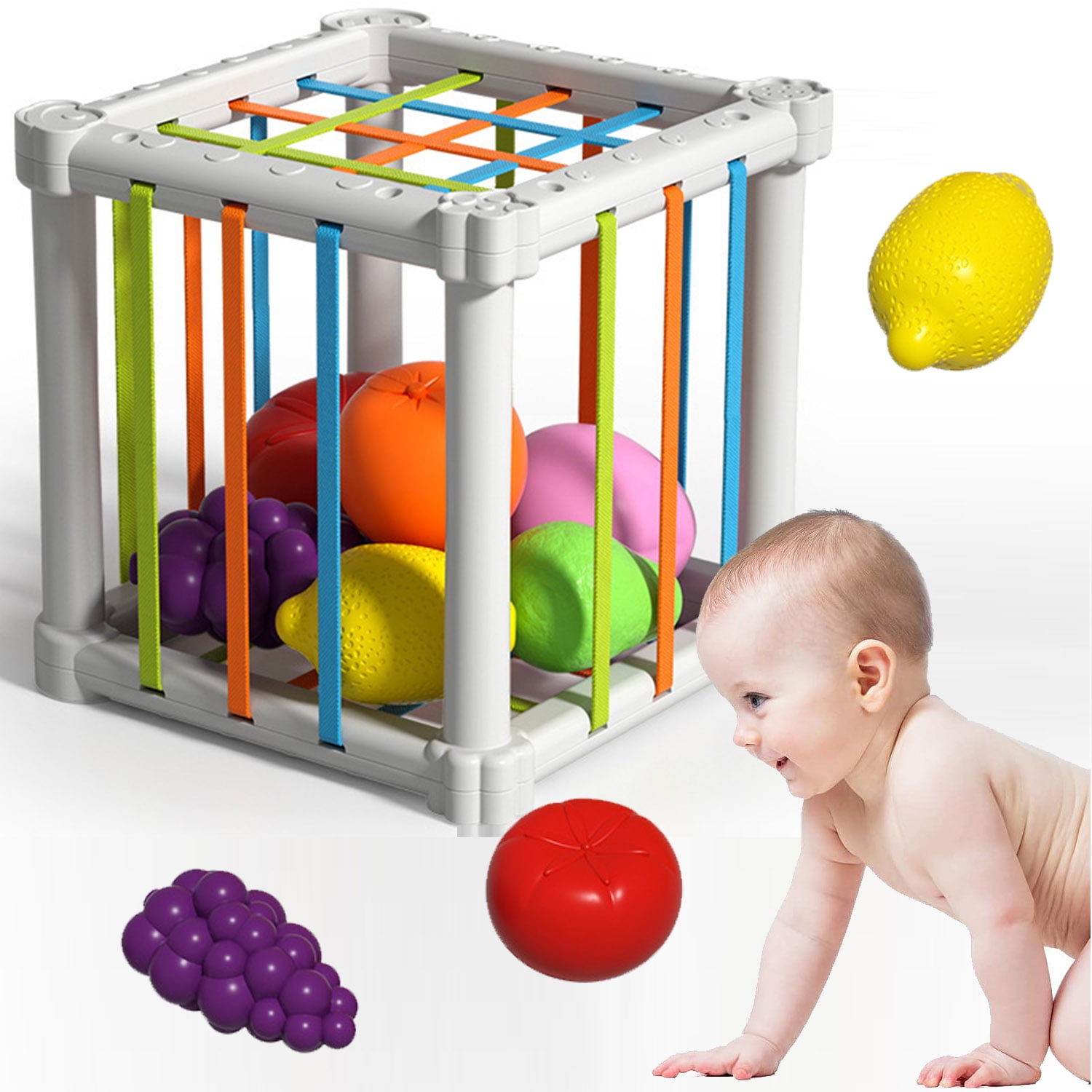 NimJoy Shape Sorting Toys - Montessori Fine Motor Skills Tool - Walmart ...