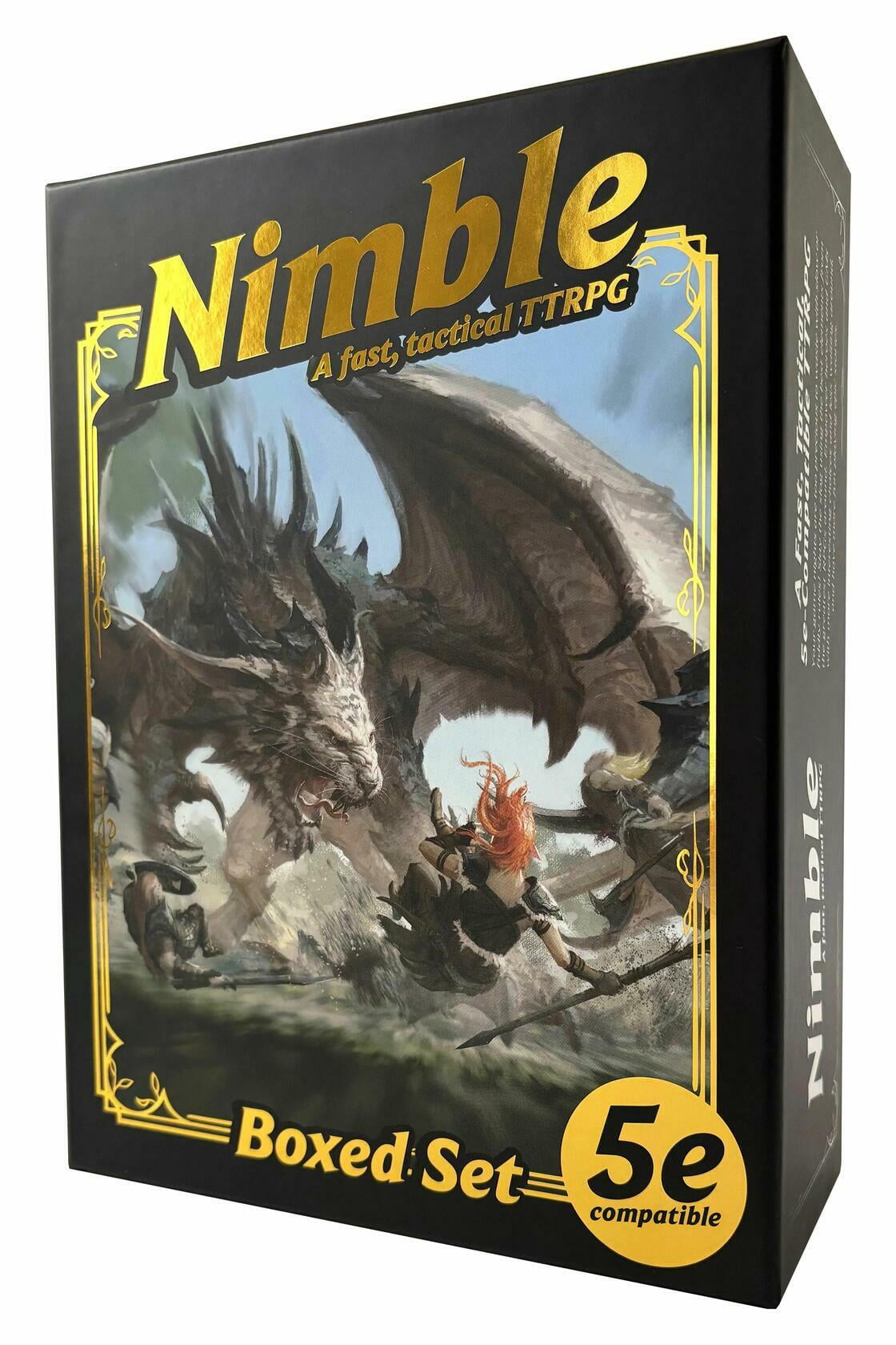 Nimble Boxed Set: A Fast & Tactical RPG (5E) - Walmart.com