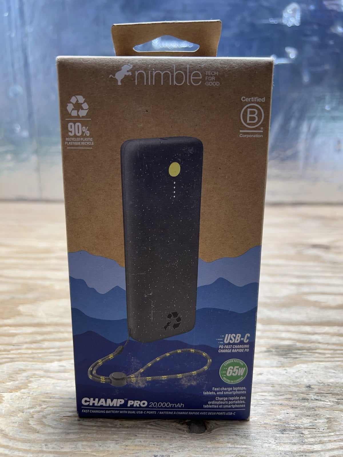 Nimble Champ Pro Portable Charger – 20,000mAh, 65W Fast Charging, Dual ...