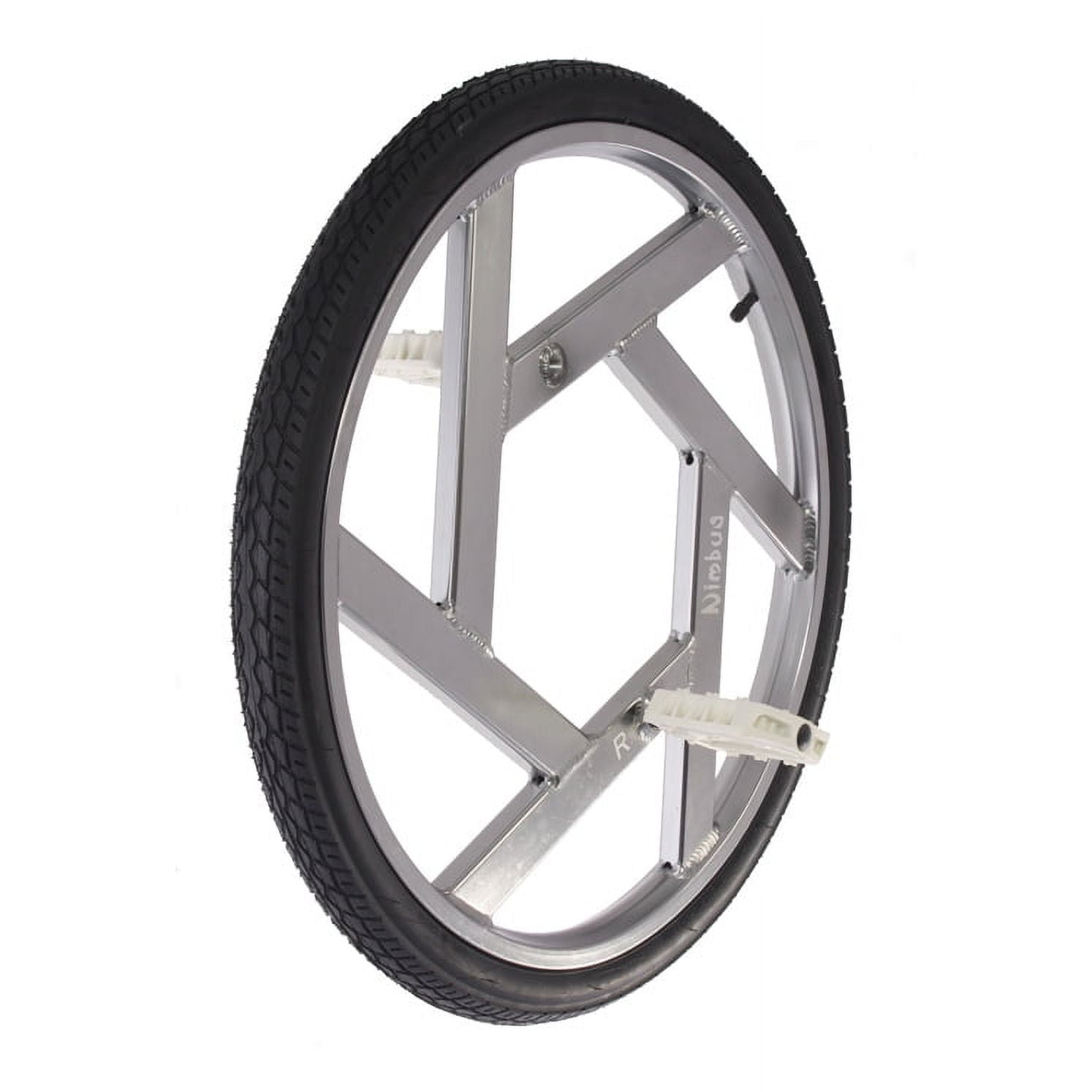 Nimbus Unicycle - Ultimate Wheel - Stunt Riding Wheel (24 Inch Silver ...