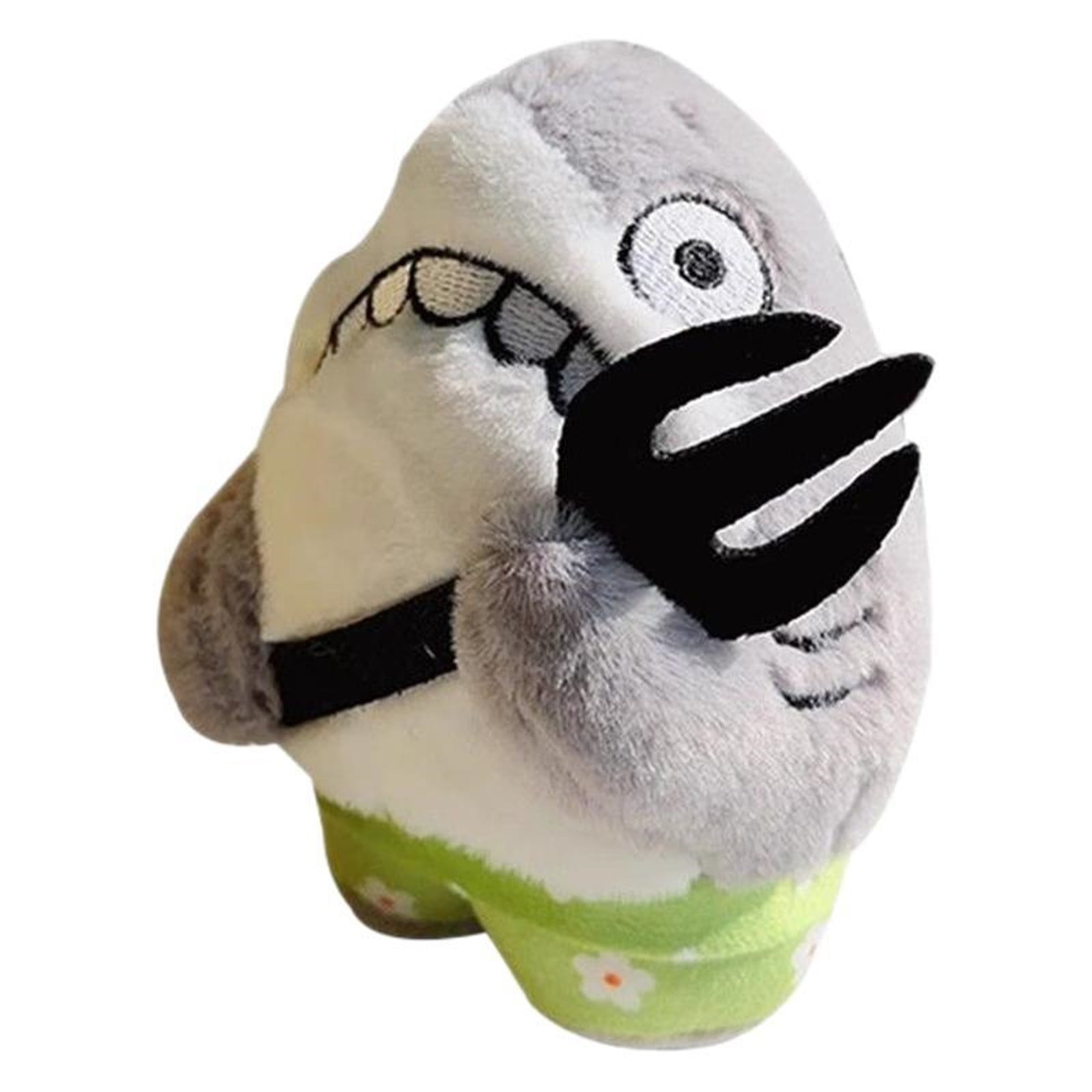 NimbusNook Adorable Plush Shark Toy with Fork Accessory Soft Stuffed ...