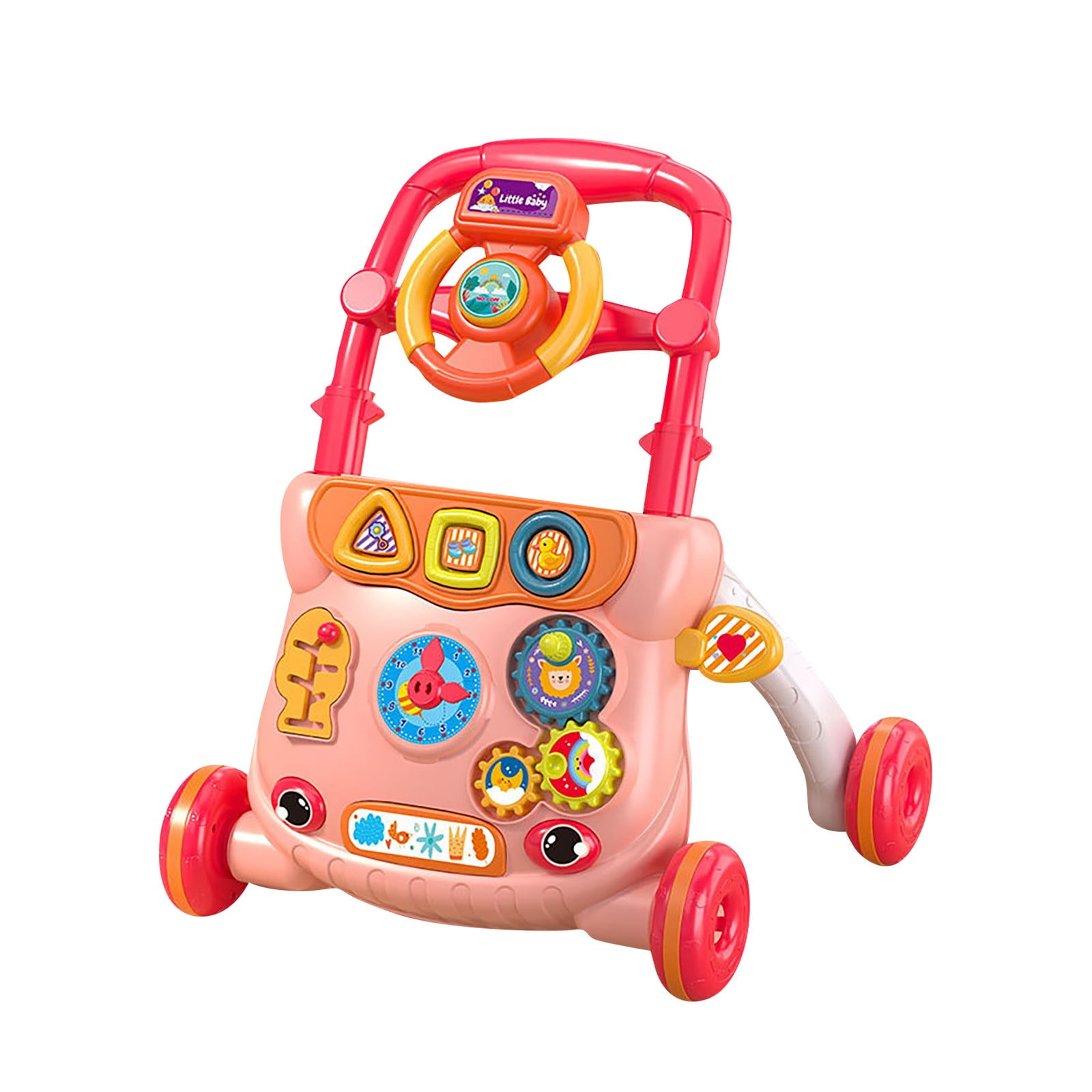 NimbusNook Interactive Baby Walker with Music and Lights | Toddler Activity Center | Educational ...