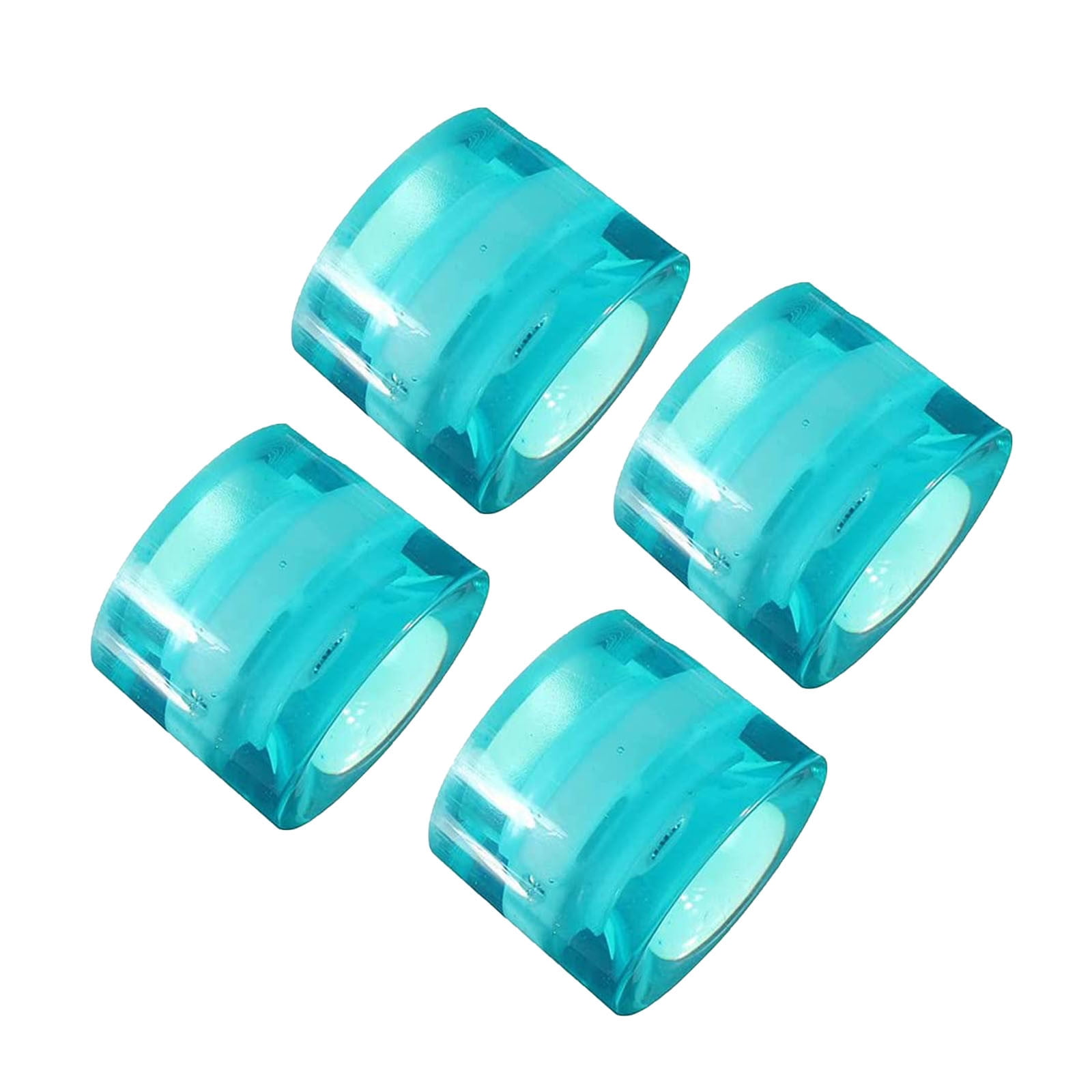 NimbusNook LED Longboard Skateboard Wheels,Light Up At Night,Glow In ...