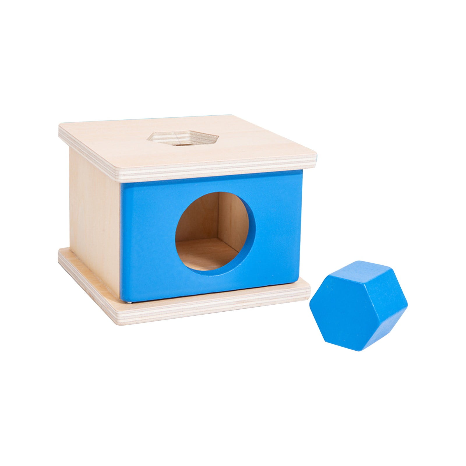 NimbusNook Montessori Object Permanence Box with Red Ball Educational ...