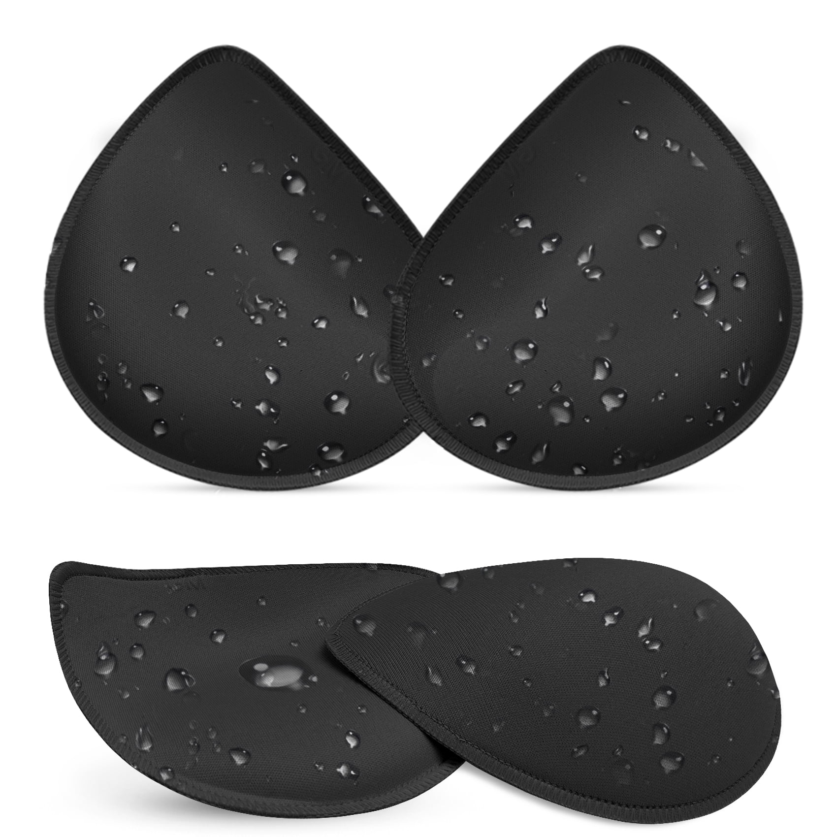 Nimiah 2 Pairs, Waterproof Bathing Suit Inserts Bra Pads Inserts, Push ...