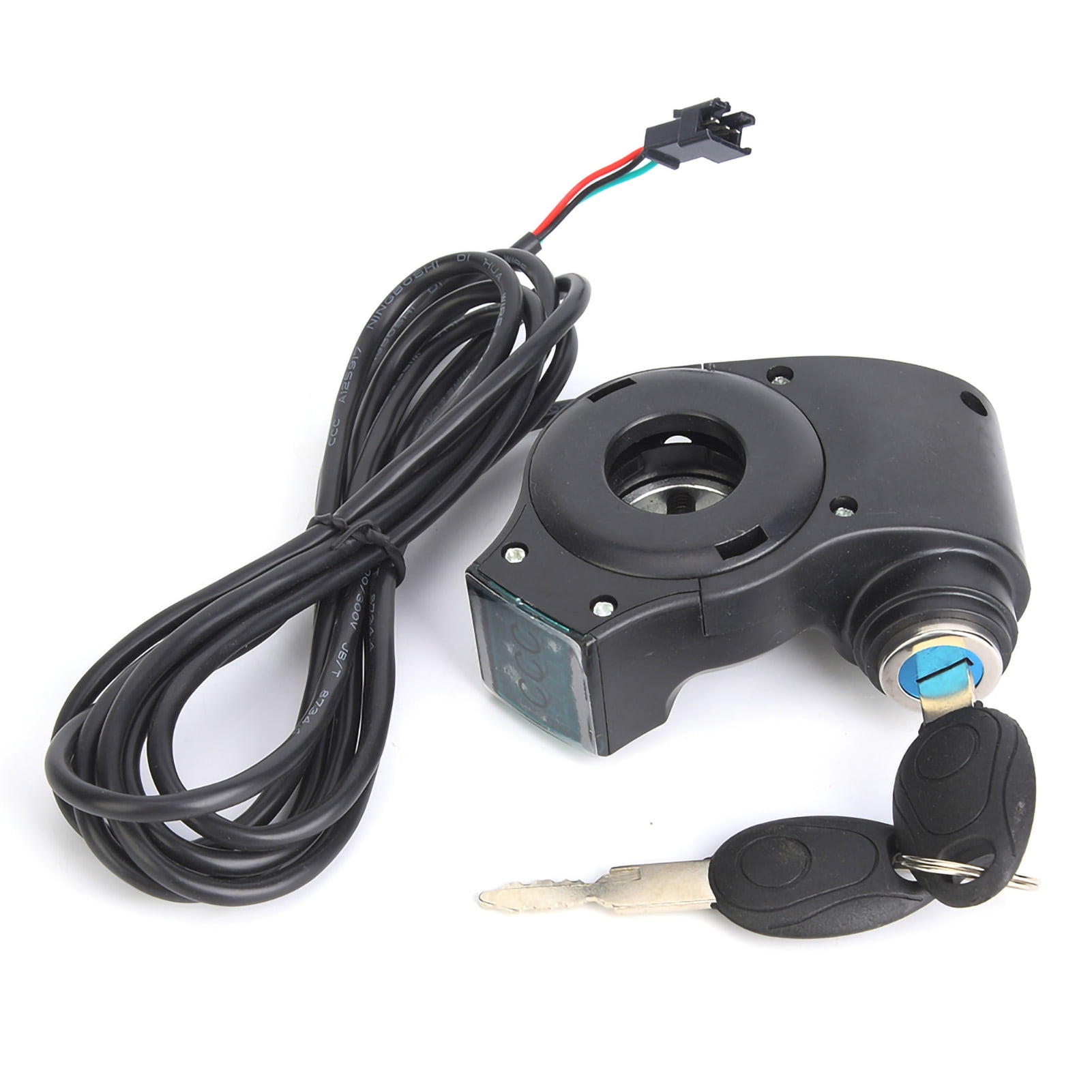 Nimomo E-Bike Voltage Display, E-Bike Thumb Throttle Digital Battery ...