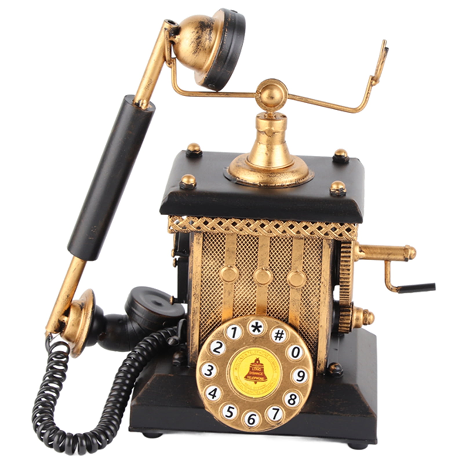 Nimomo Telephone Decor - European Style Hand-Operated Telephone Decor ...