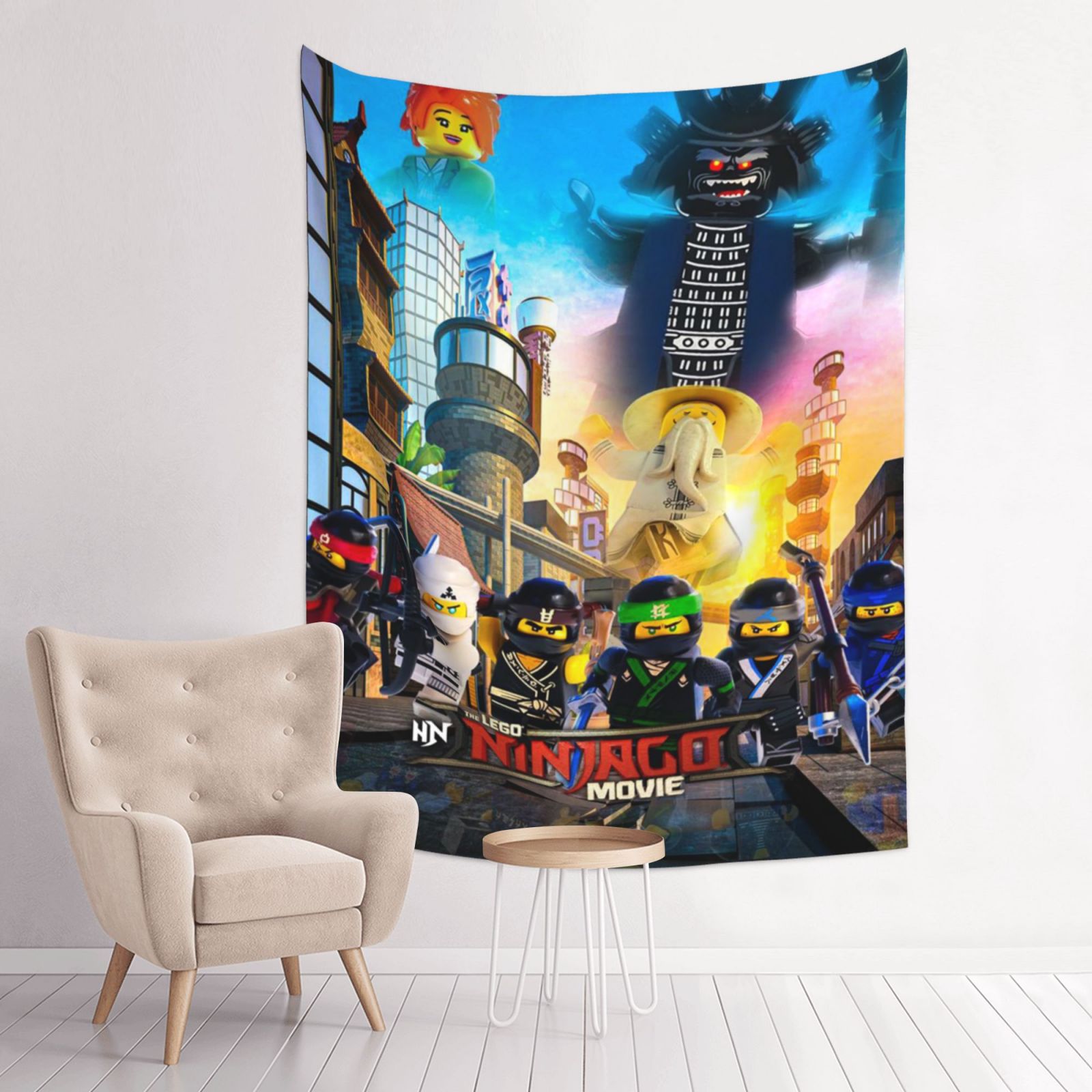 Nin-Ja,Go Wall Tapestry Anime Poster For Bedroom Aesthetics Funny Room ...