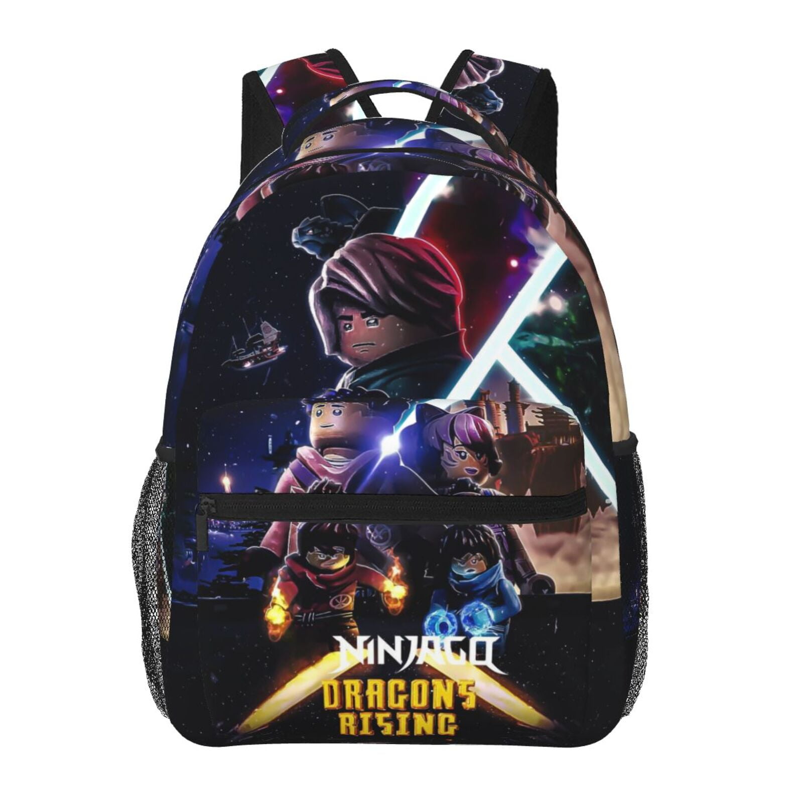 Nin-ja,go Backpack 15.7" Cute Travel Bag Funny Lightweight Backpack ...