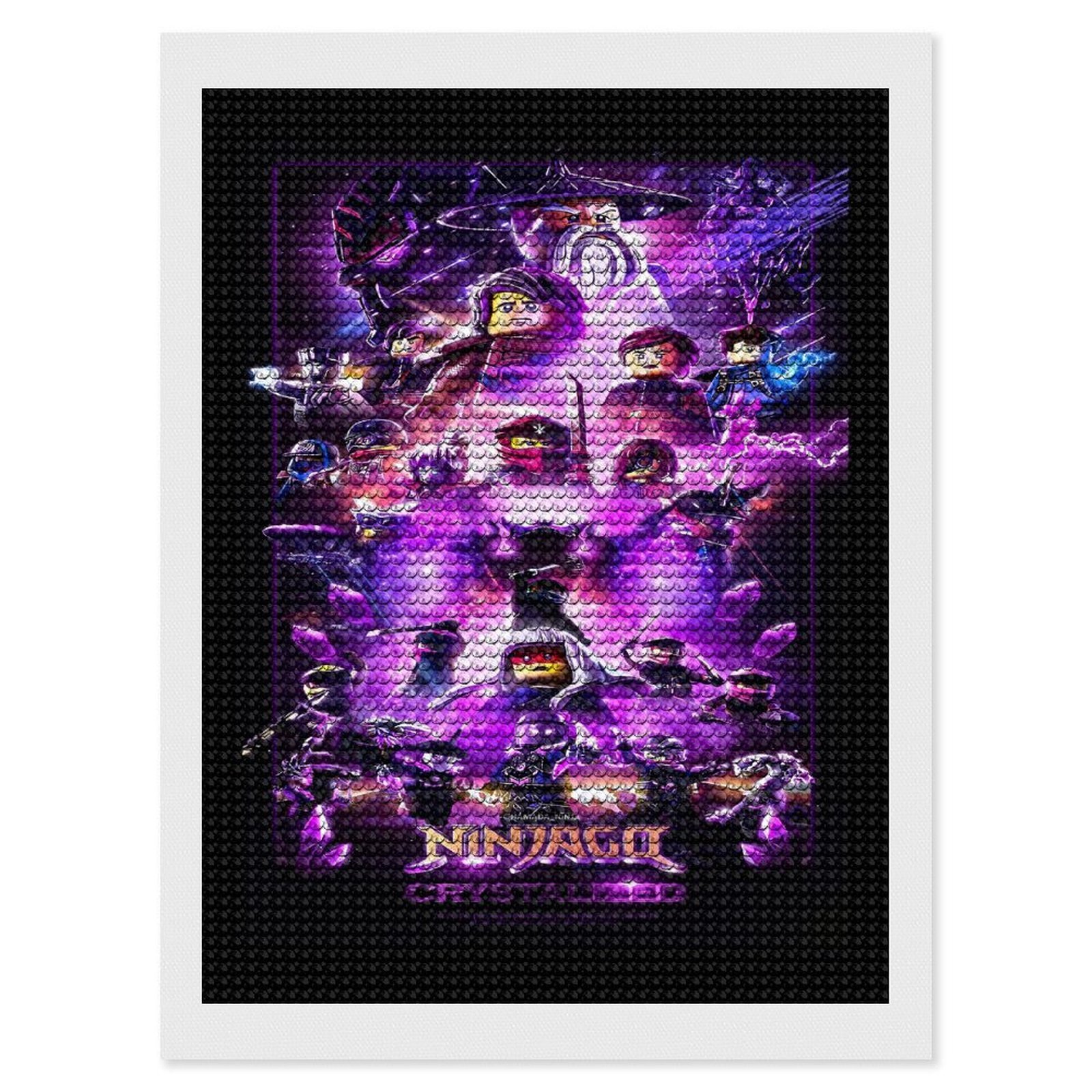 Nin-ja,go Diamond Art Kits for Adults Cartoon 5D DIY Diamond Art Kits ...