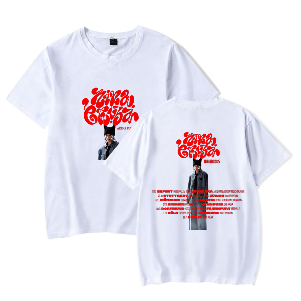 Nina Chuba Arena Tour 2025 Men/Women T-Shirt Summer Streetwear Harajuku ...