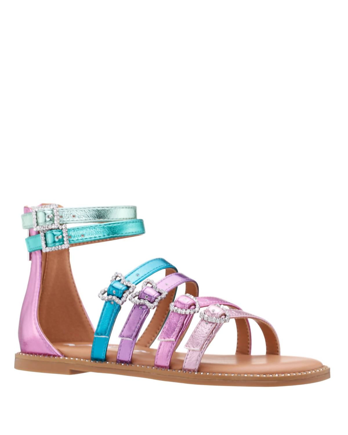 Nina Girl's Brie Sandal - Walmart.com