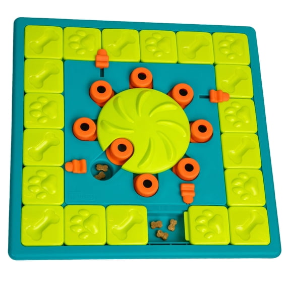 Outward Hound Nina Ottosson Dog Brick Level 2 Interactive Treat Puzzle ...