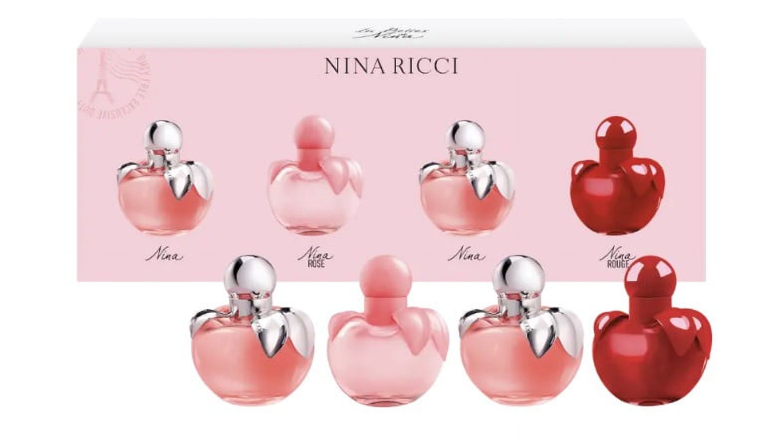 Nina Ricci Ladies Mini Set 4pc Gift Set Fragrances 3137370353348 ...
