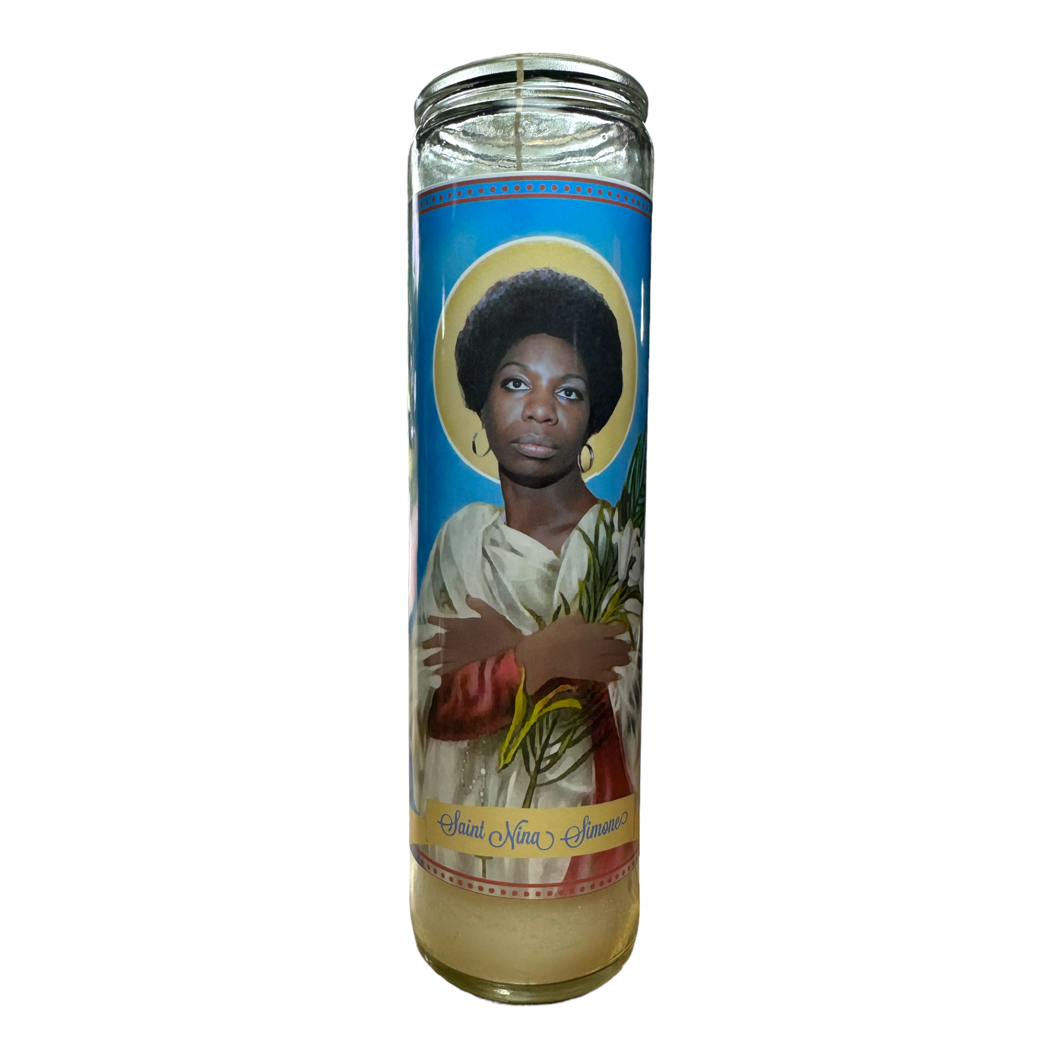 Nina Simone Devotional Prayer Saint Candle[ ] - Walmart.com