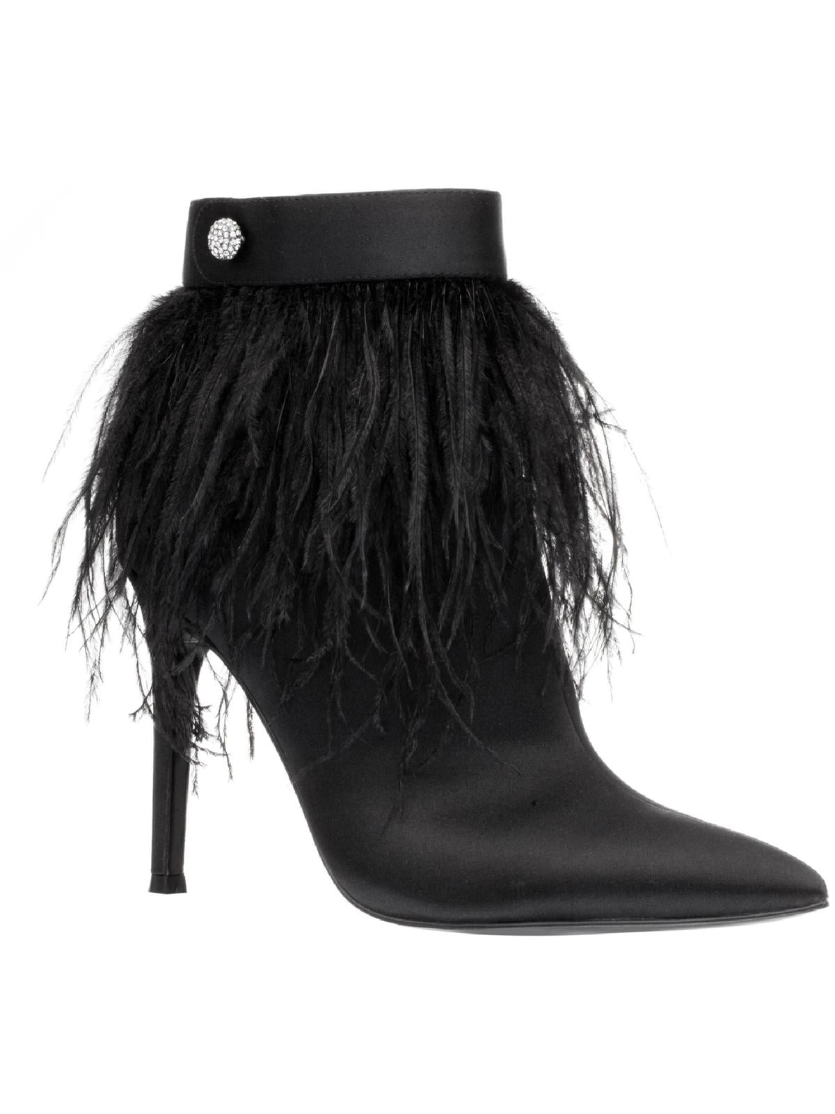 Nina Womens Dancy Embellished Satin Dress Heels - Walmart.com