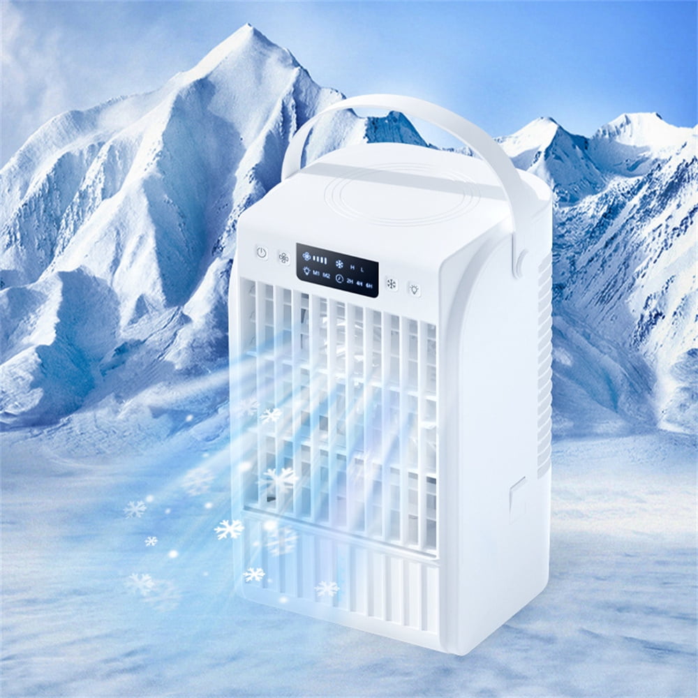 Nine Bull Mini Portable Air Conditioner, Evaporative Air Cooler, 1500ML ...