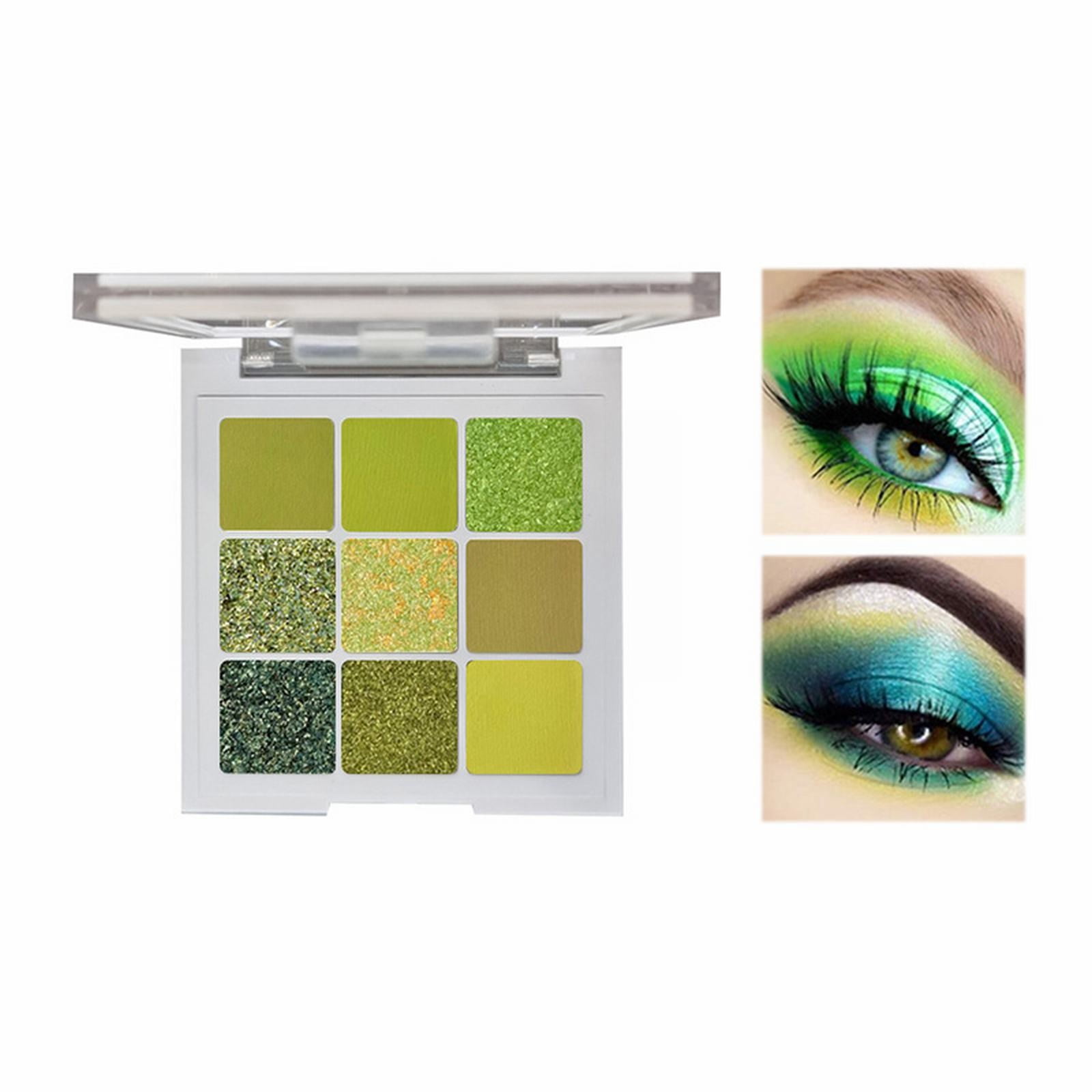 Nine Color Green Eye Shadow Plate Foreign Trade Eye Shadow Plate ...