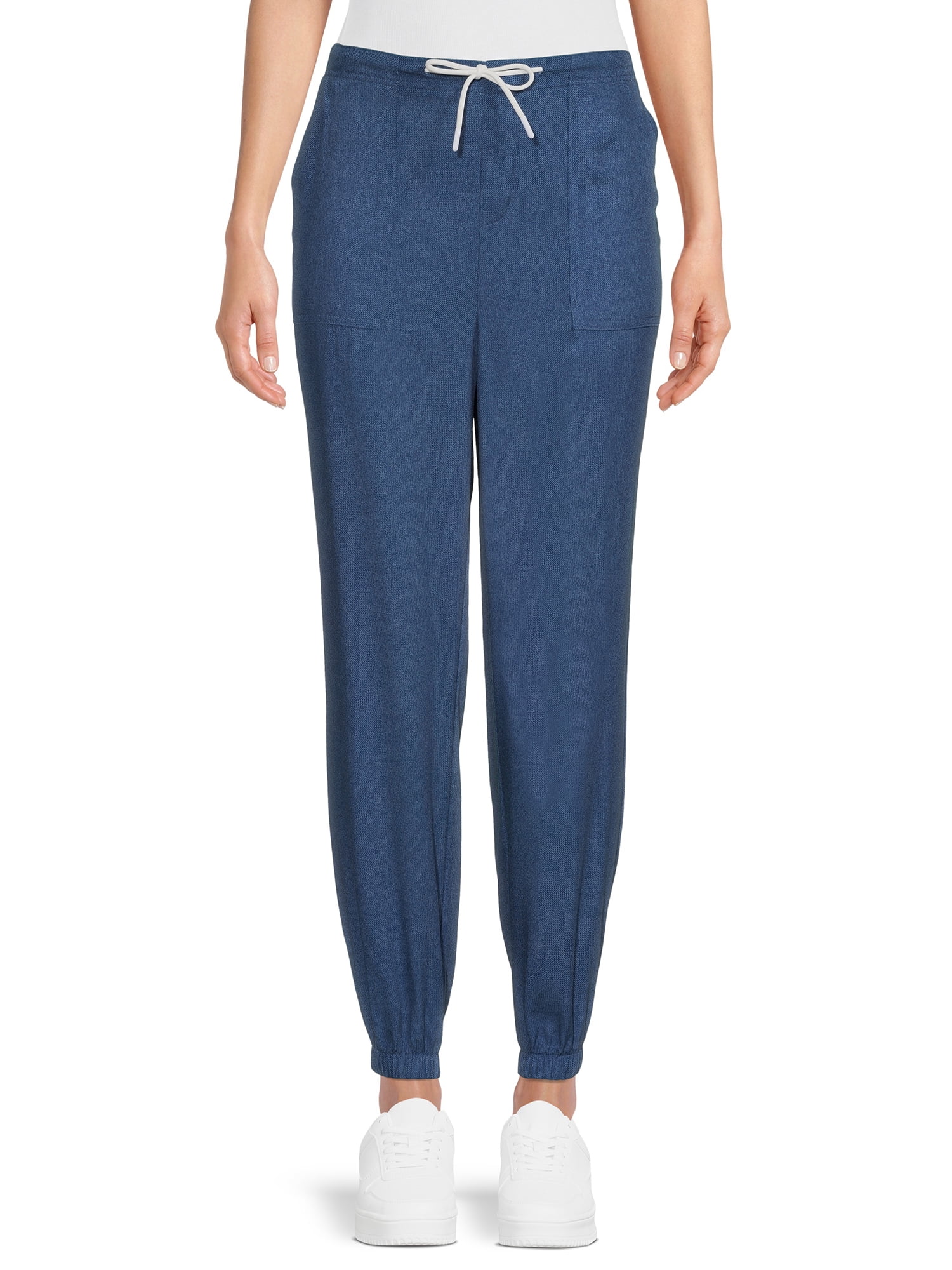 Nine.Eight Women's Drawstring Ankle Jogger - Walmart.com