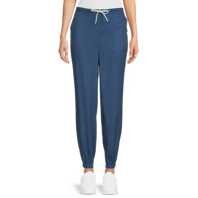 Nine.Eight Women's Drawstring Ankle Jogger - Walmart.com