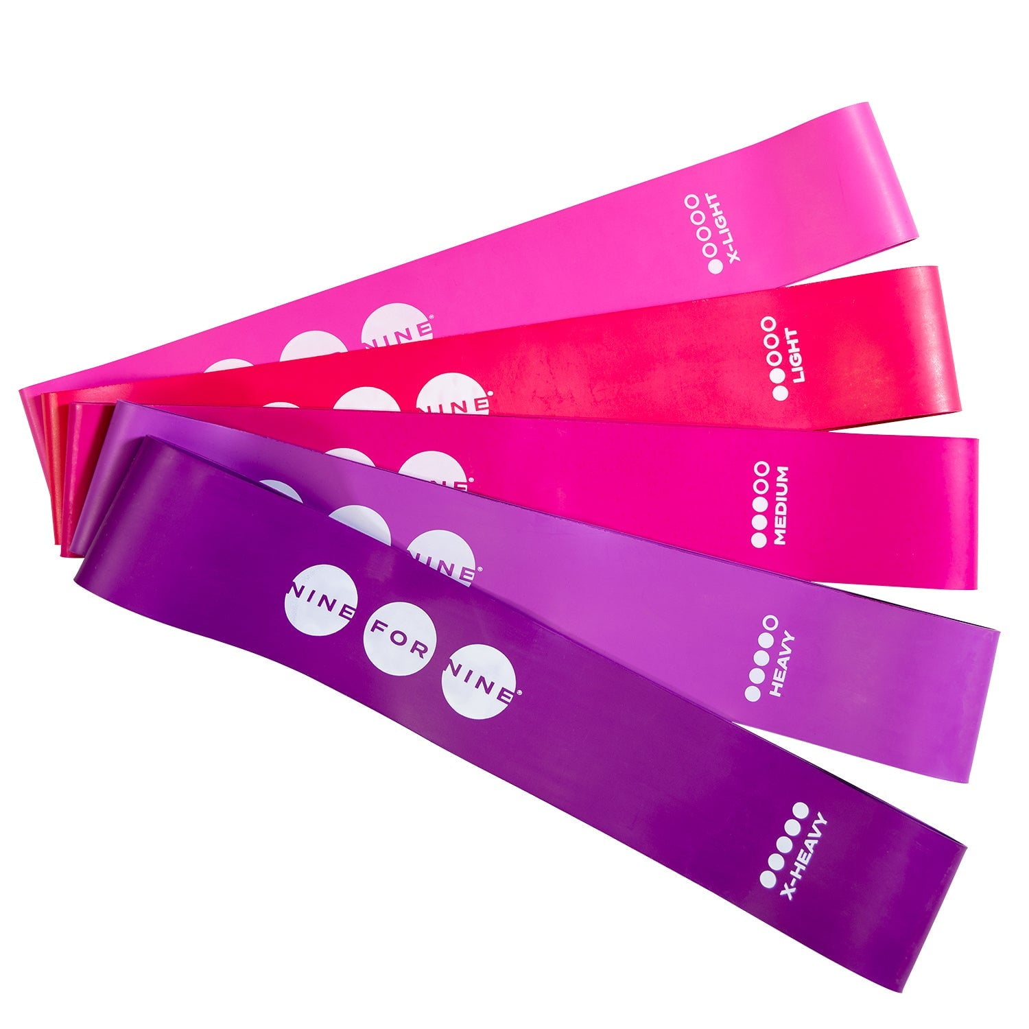 Nine For Nine Mini Band Set (Latex Mini Loops, Fabric Mini Loops or ...