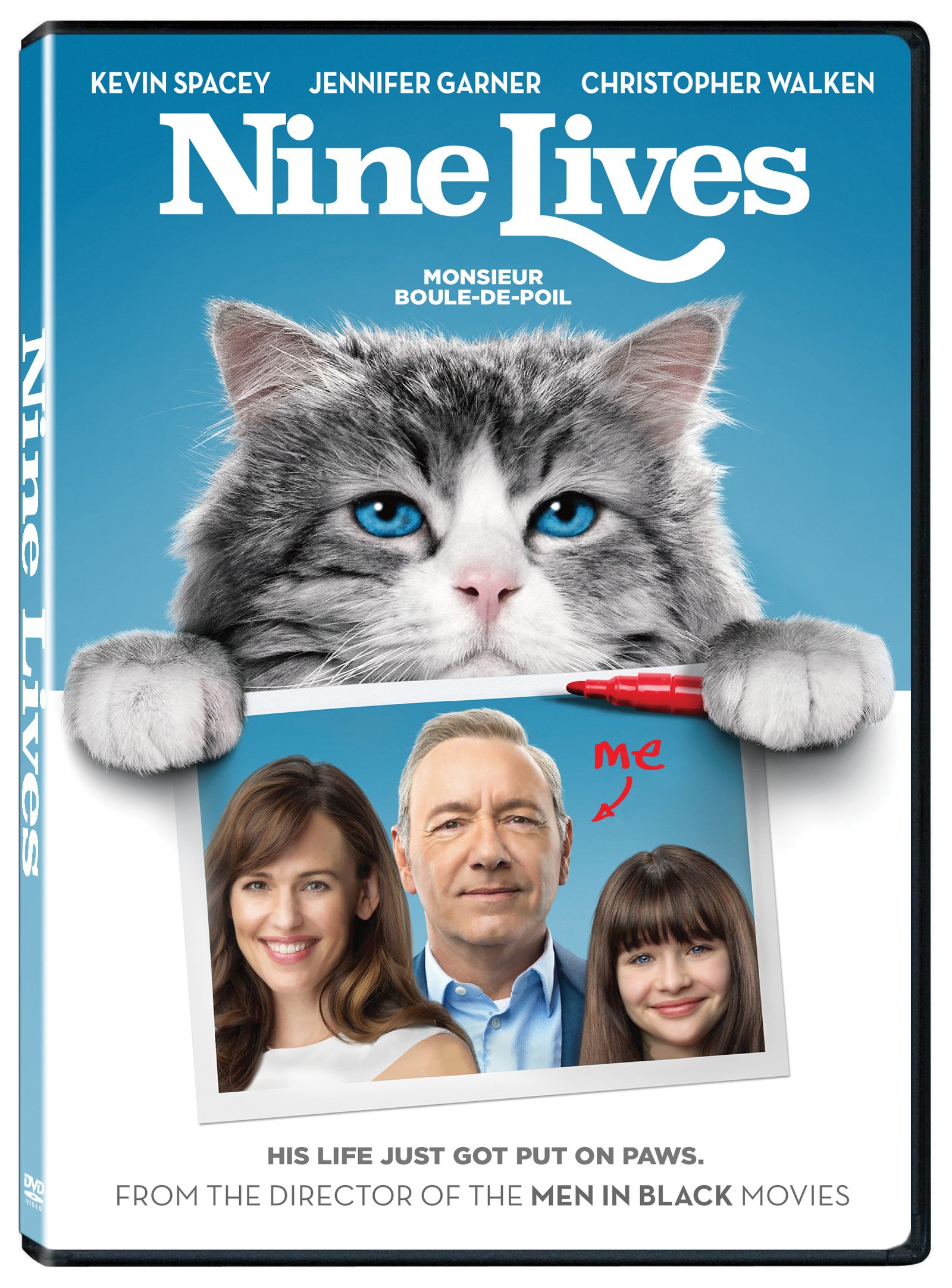 Nine Lives (DVD) - DVD - Walmart.com