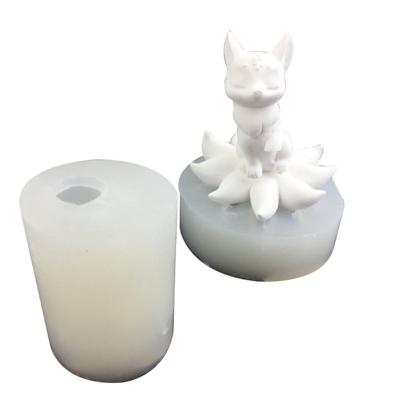 Nine Tailed Foxes Silicone Molds Epoxy Resin Mold DIY Table Ornament ...