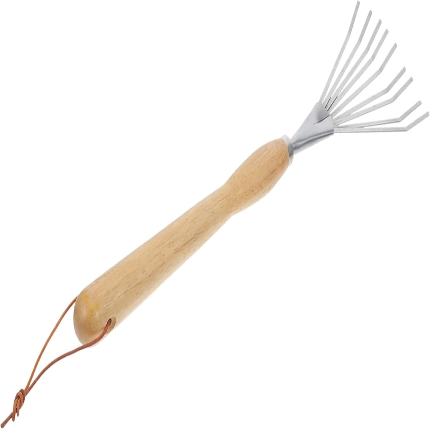 Wisher Nine Tooth Rake Rakes for Gardening Small Rake for Flower Beds ...