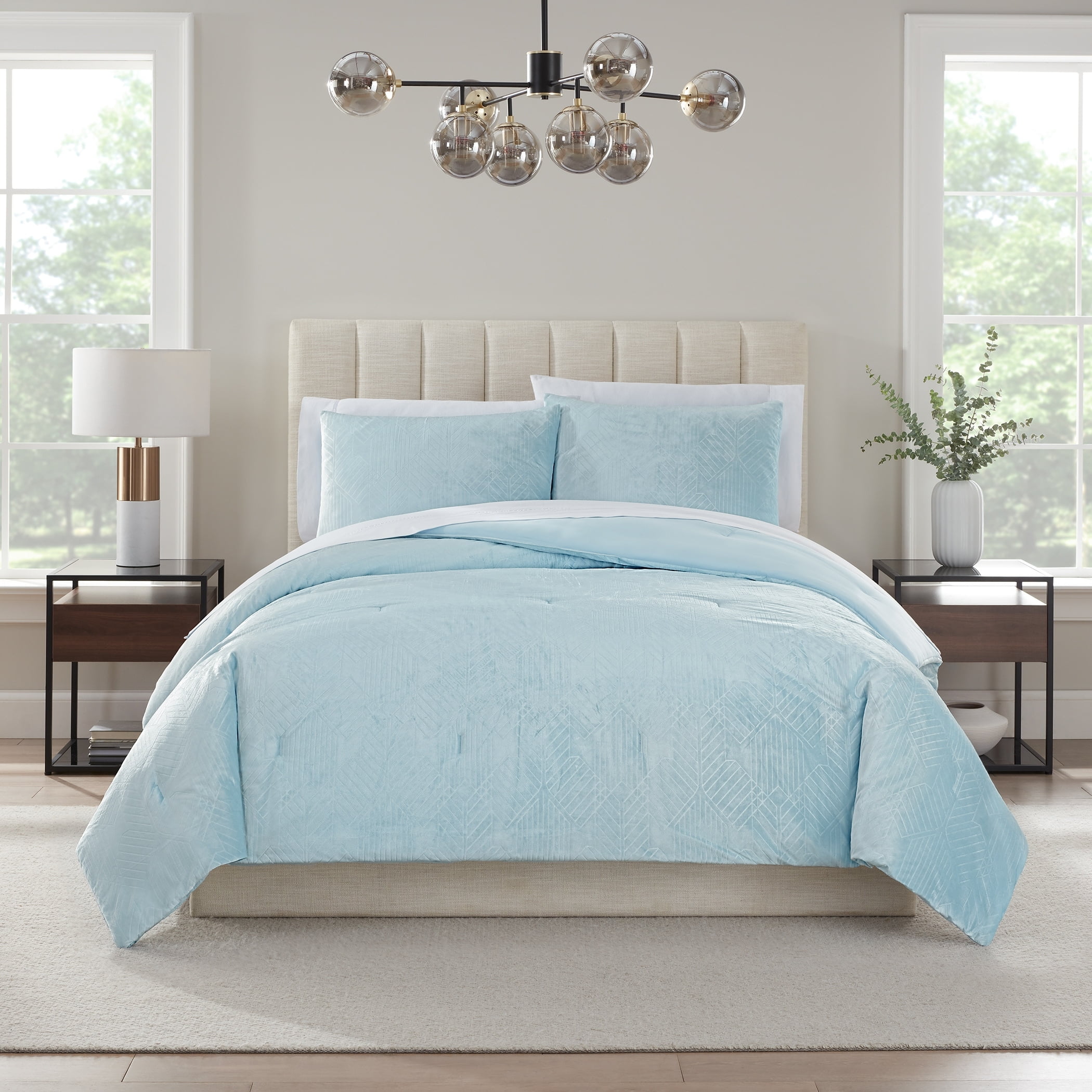 Light Blue Twin Comforter