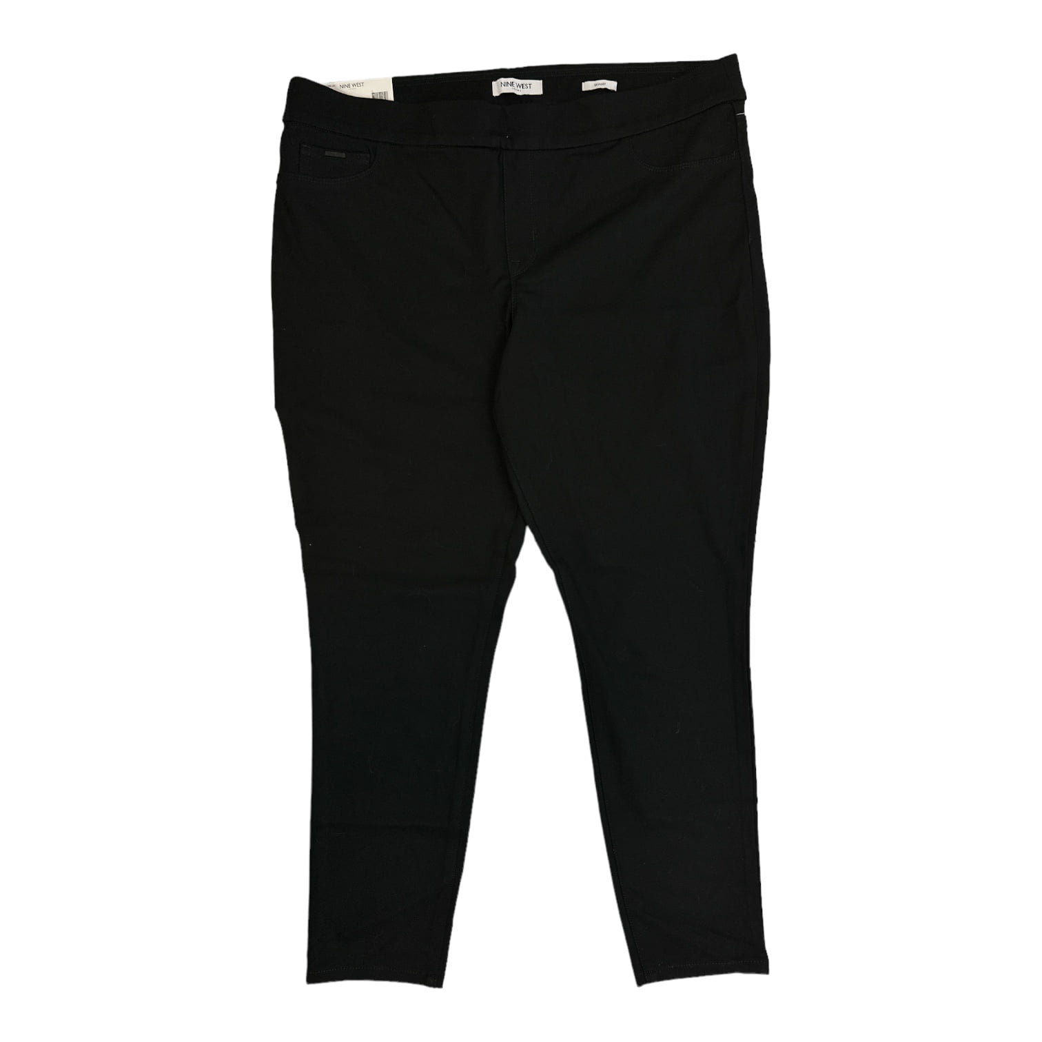 Nine West Women's High Rise Heidi Pull On Stretch Ponte Elastic Waist ...